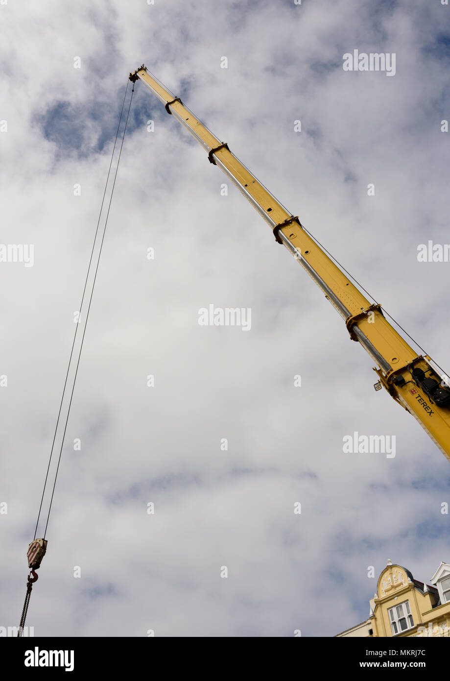 Telescopic crane hi-res stock photography and images - Alamy