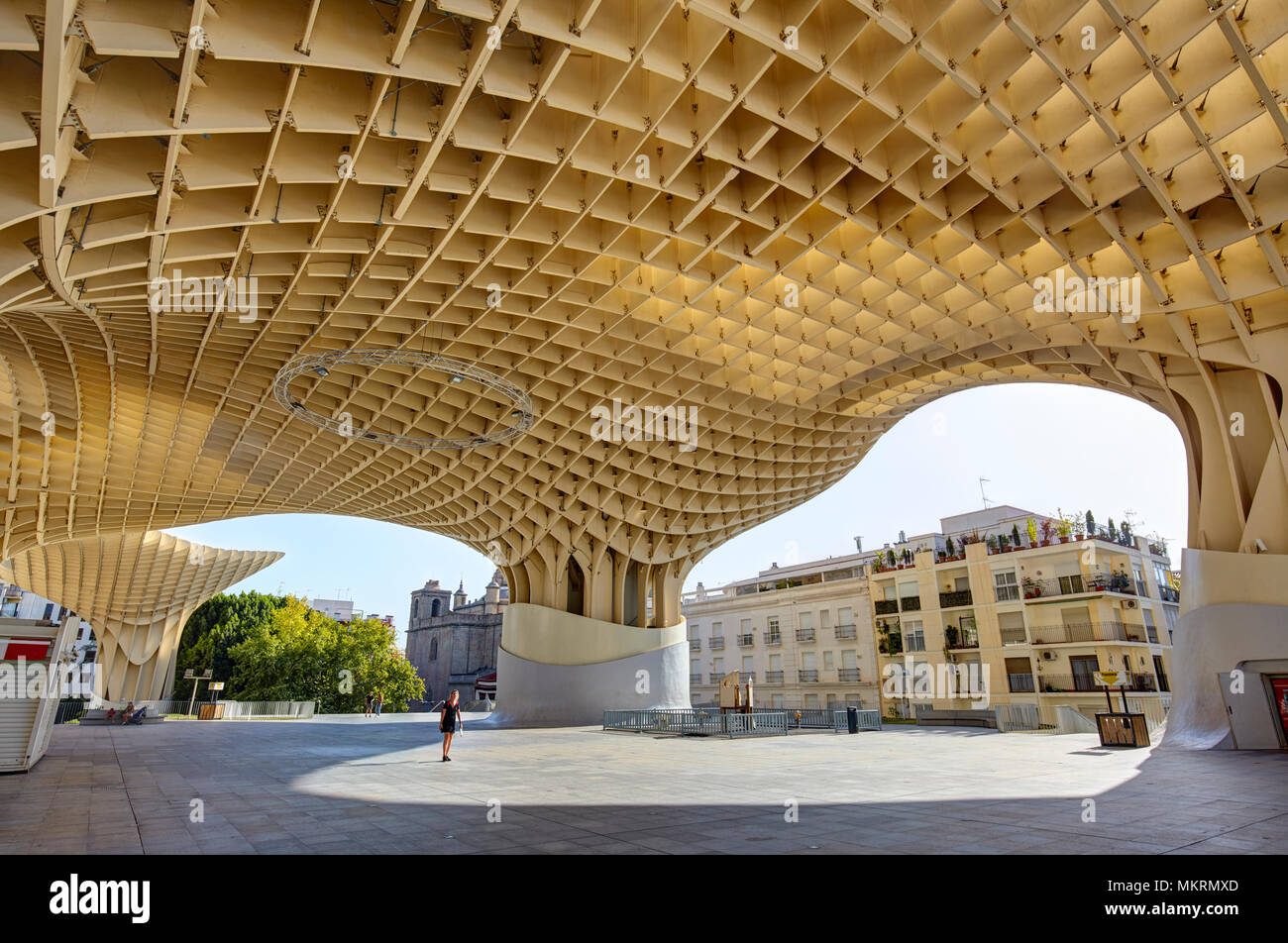 Seville modern structure hi-res stock photography and images - Alamy