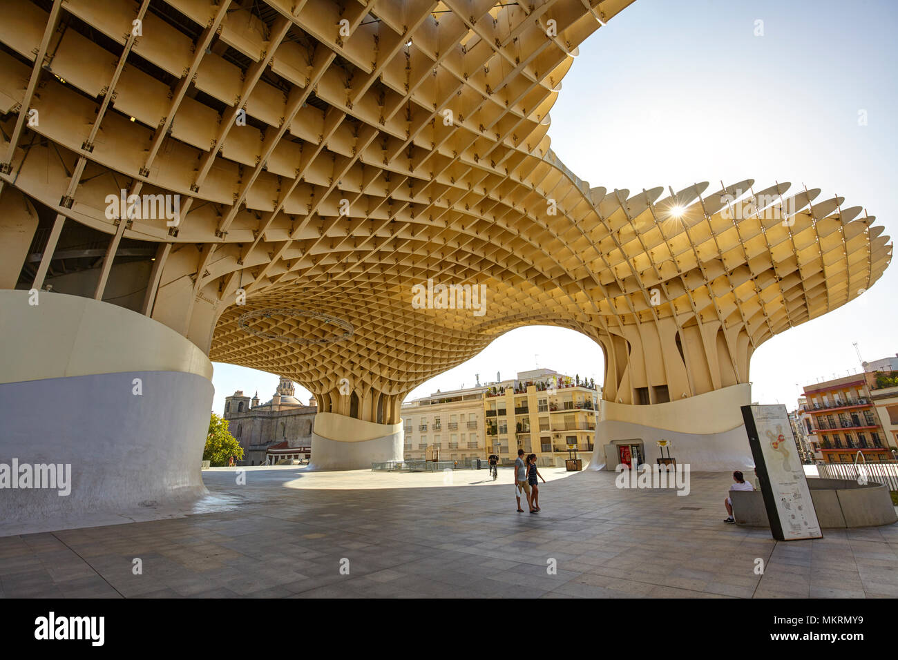 Seville modern structure hi-res stock photography and images - Alamy