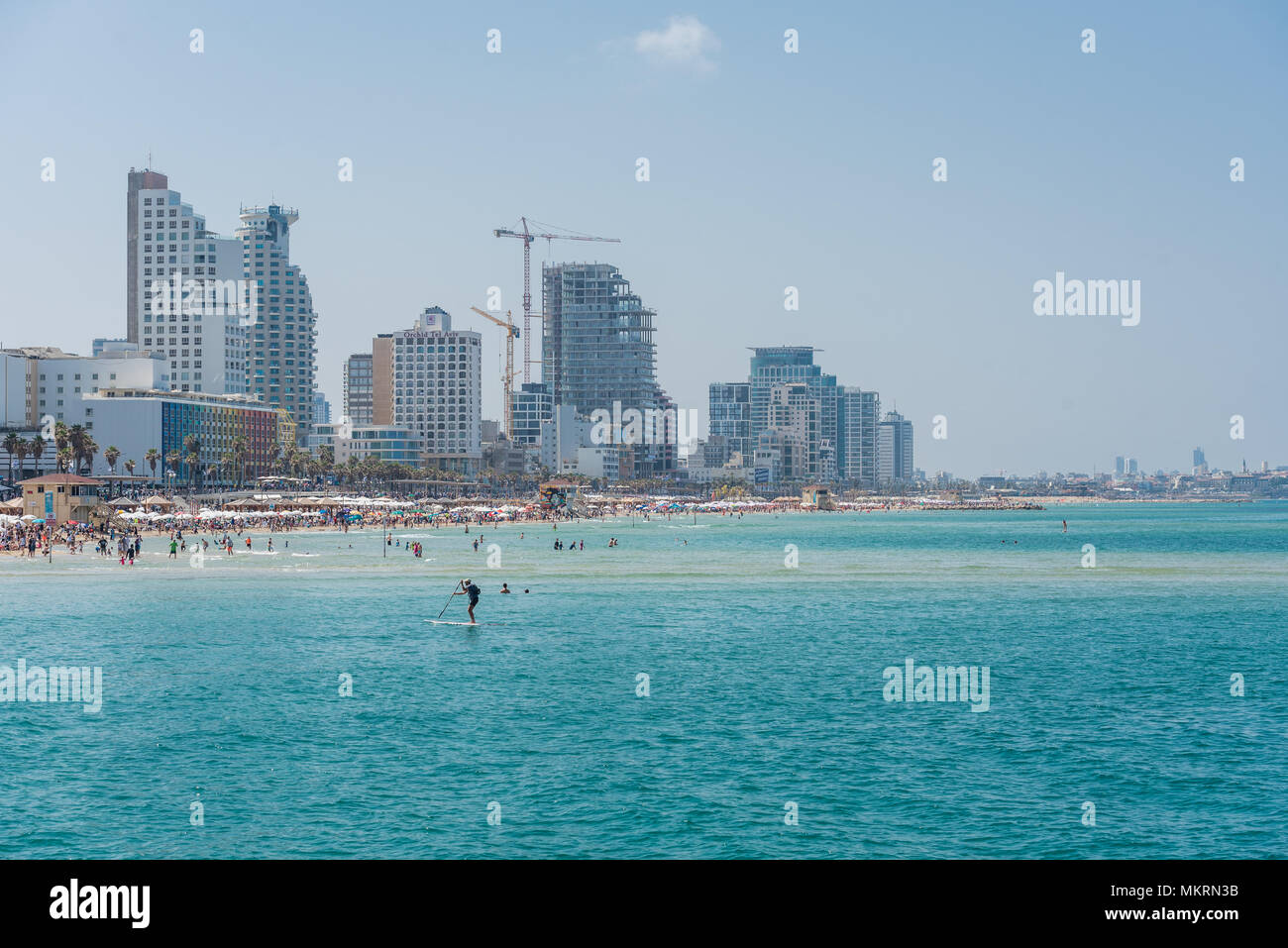 Cityscape of Tel Aviv Stock Photo - Alamy