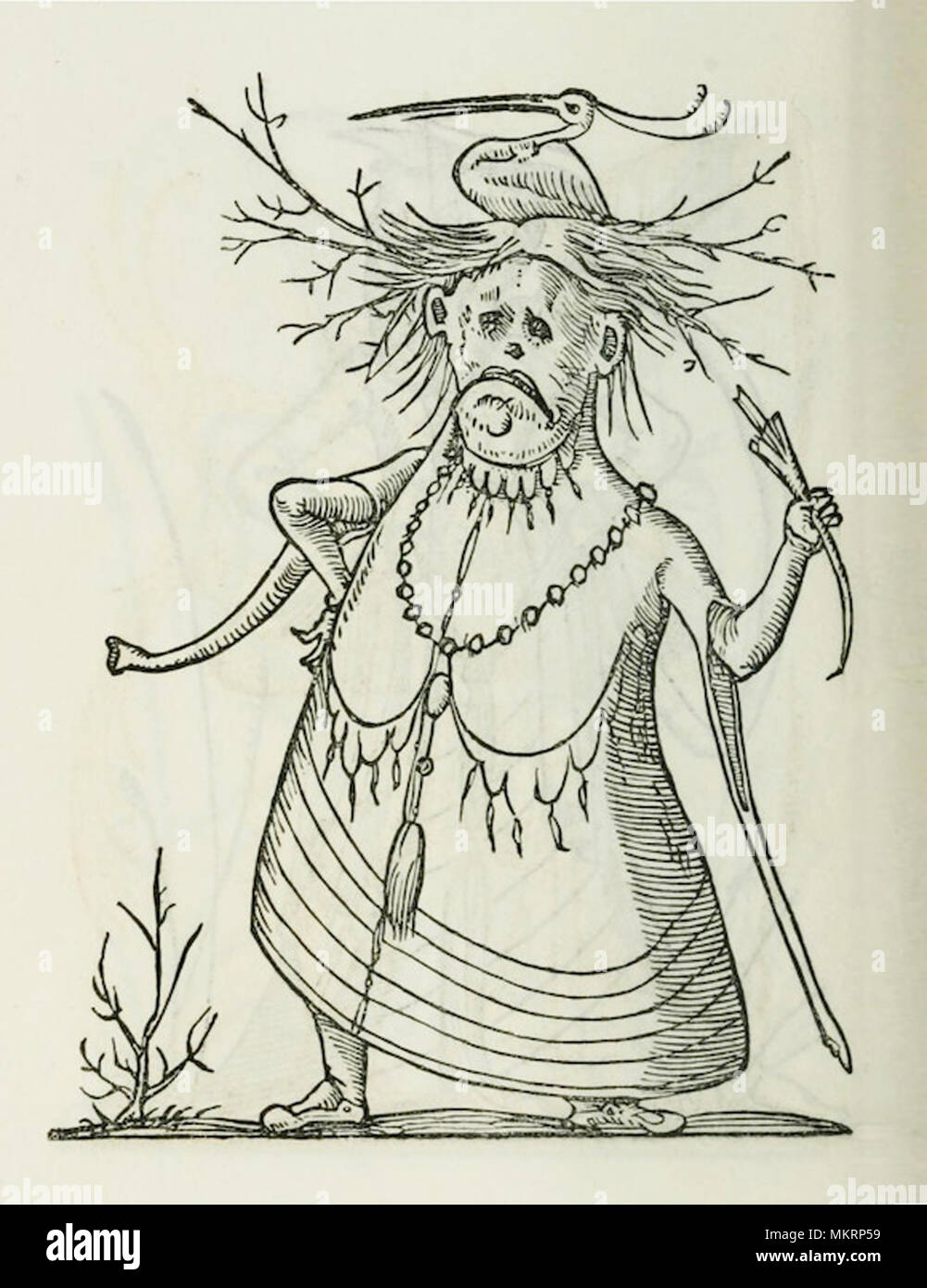 a vintage horror and fantasy themed illustration Stock Photo - Alamy