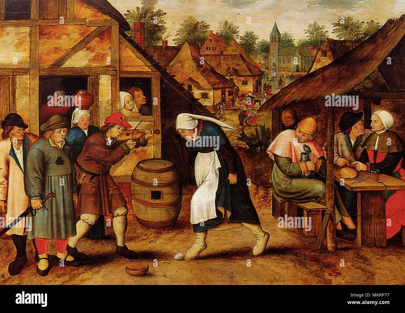 Medieval dance painting hi-res stock photography and images - Alamy