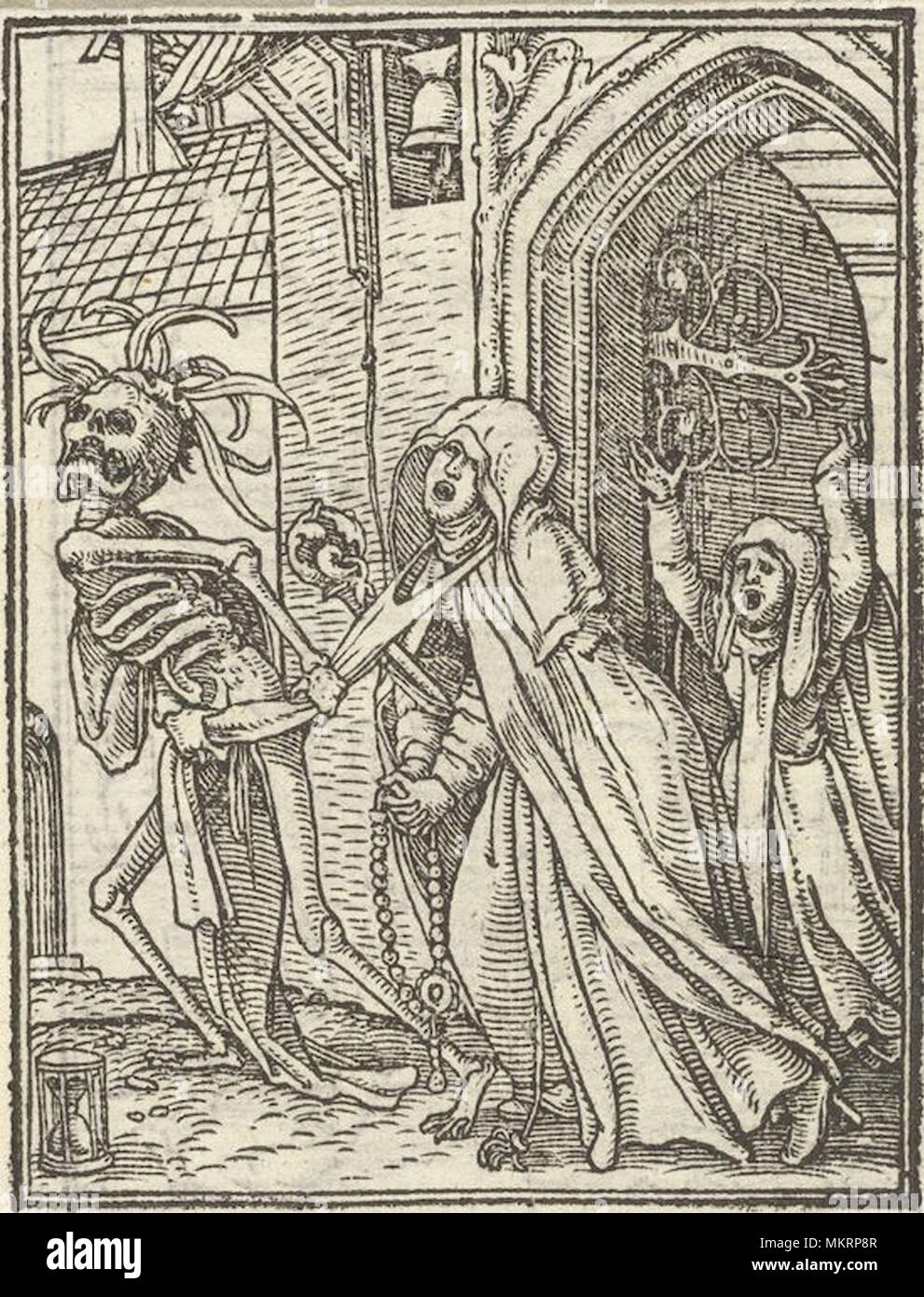 a vintage horror and fantasy themed illustration Stock Photo - Alamy