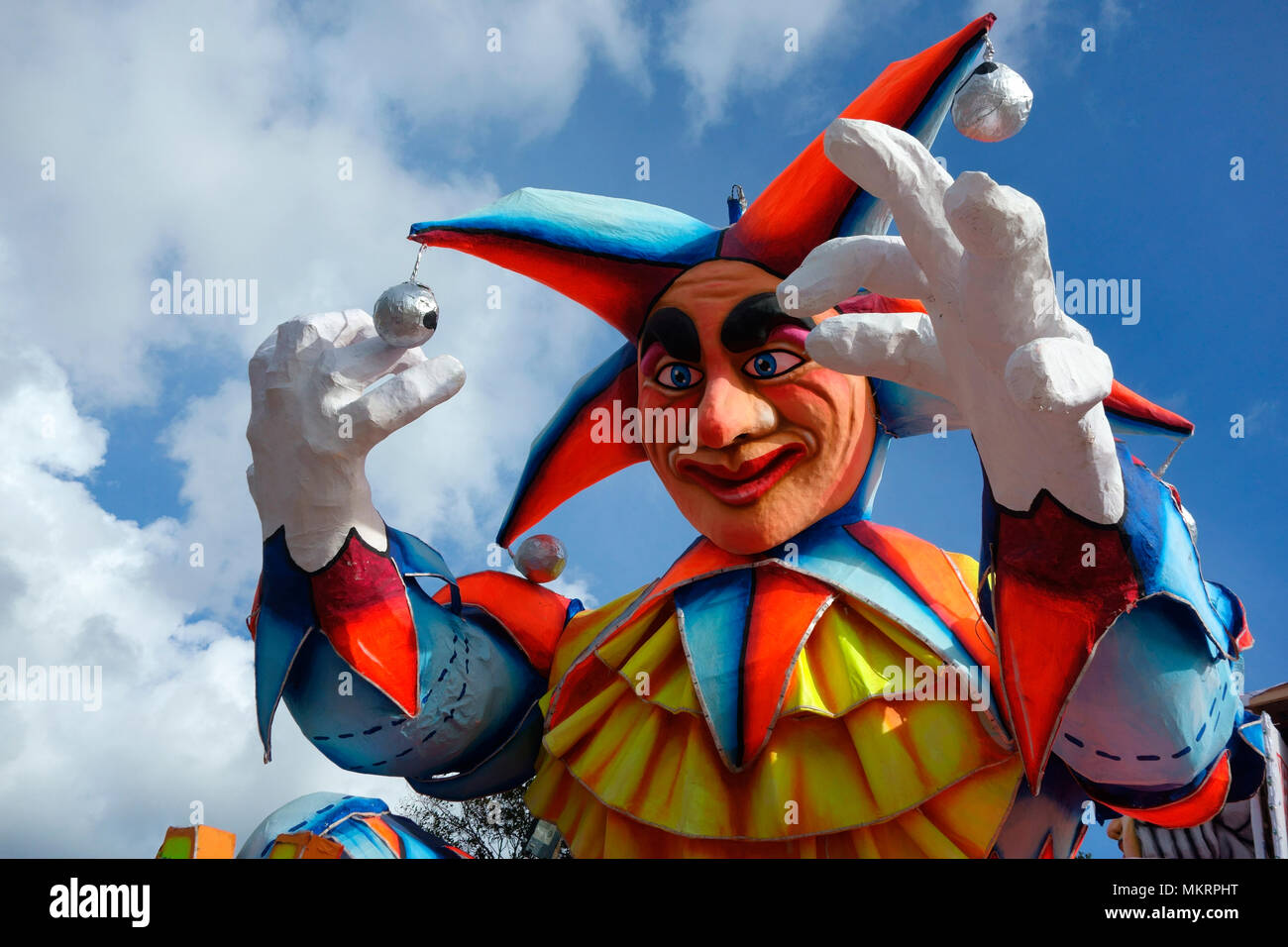 Carnival float, Carnival in Valletta, February 2018, Malta, Europe ...