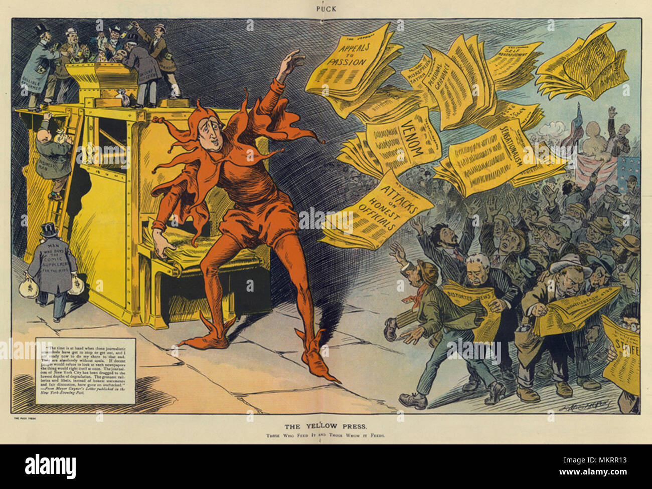 vintage political cartoon Stock Photo - Alamy