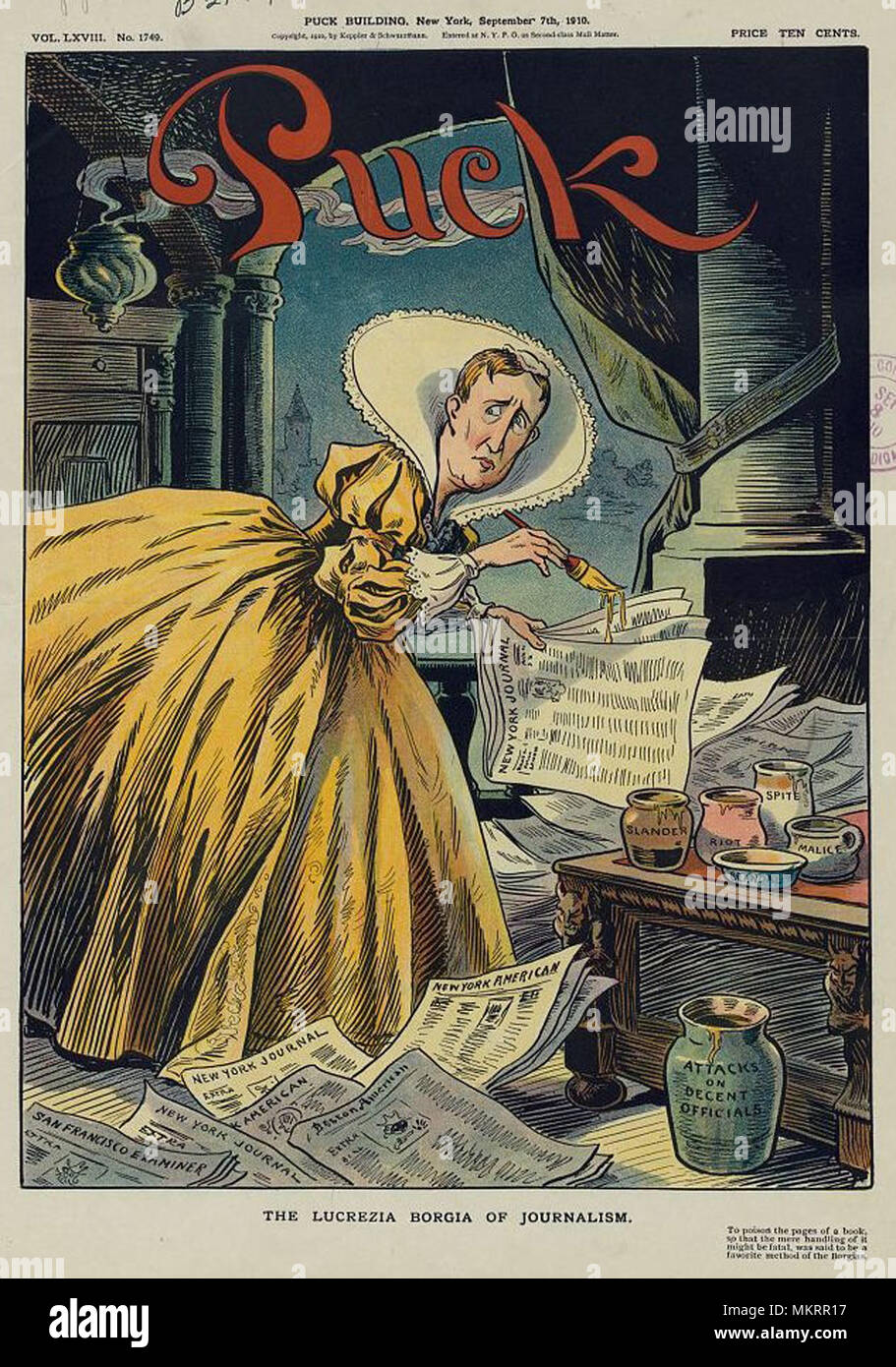 vintage political cartoon Stock Photo - Alamy