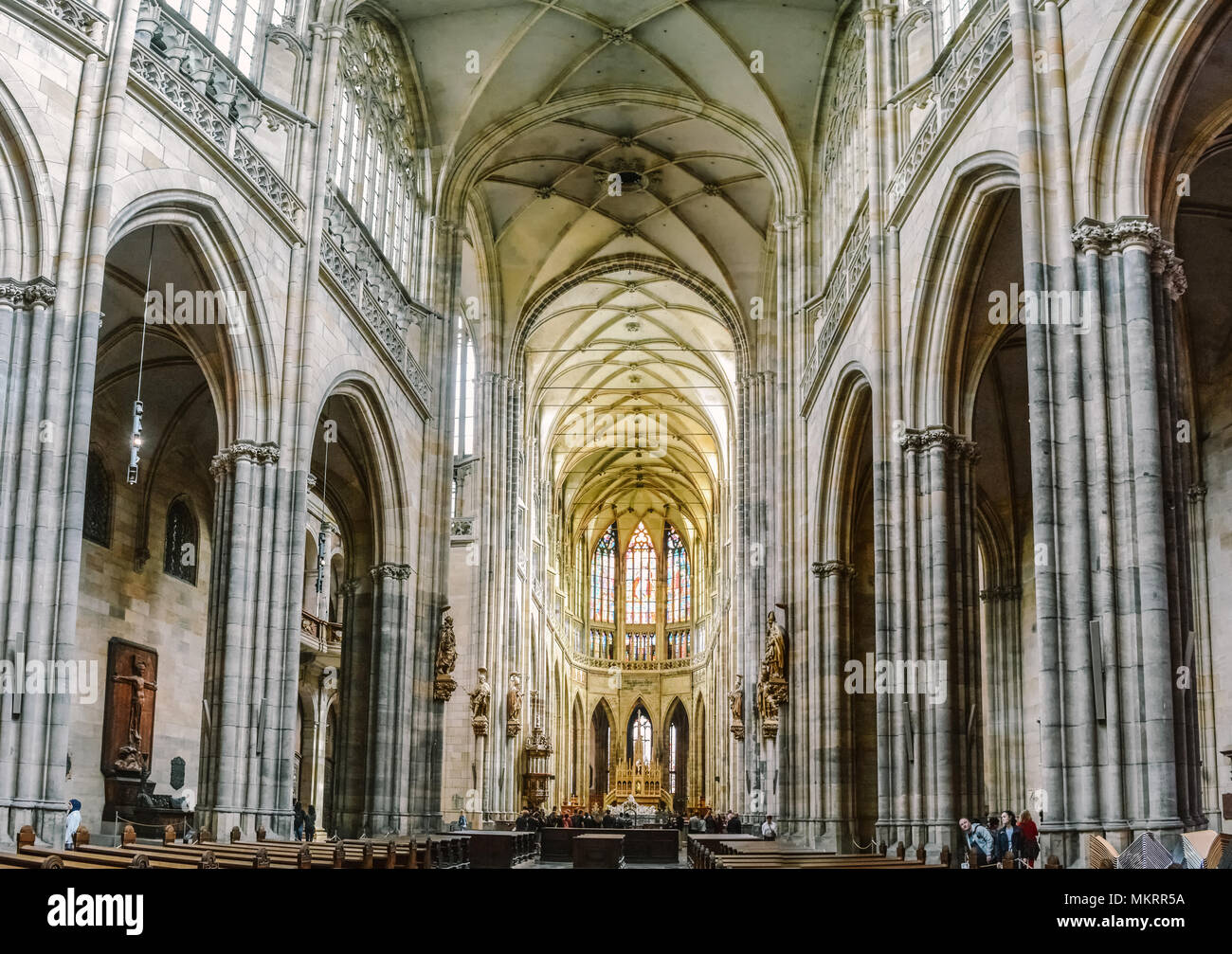 Prague gothic architecture hi-res stock photography and images - Alamy