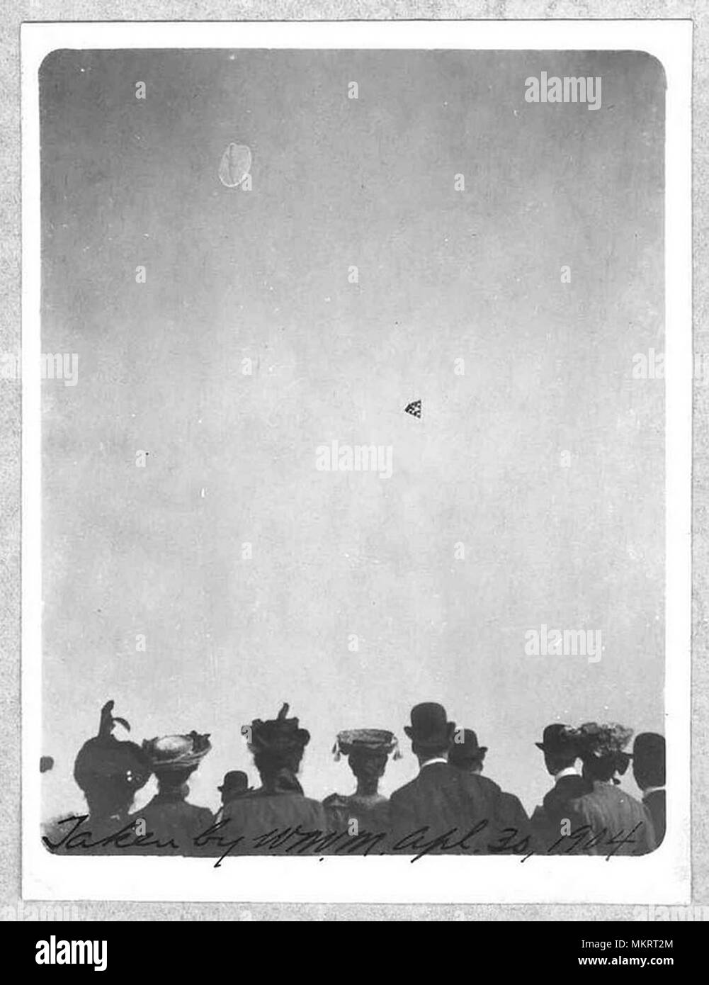 thomas edisons flying machines test Stock Photo - Alamy