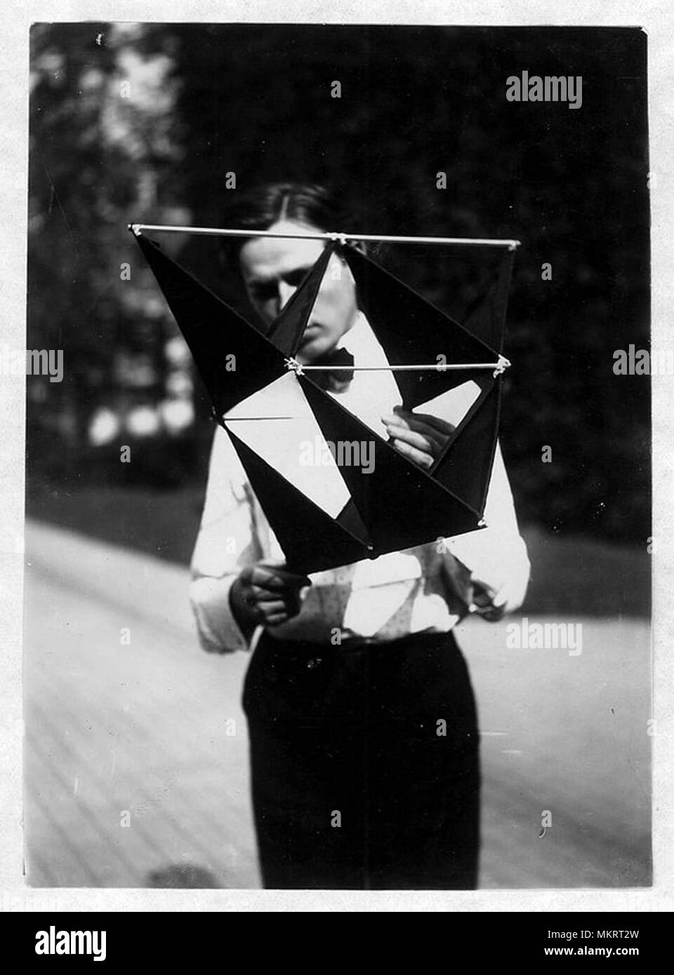 thomas edisons flying machines test Stock Photo - Alamy