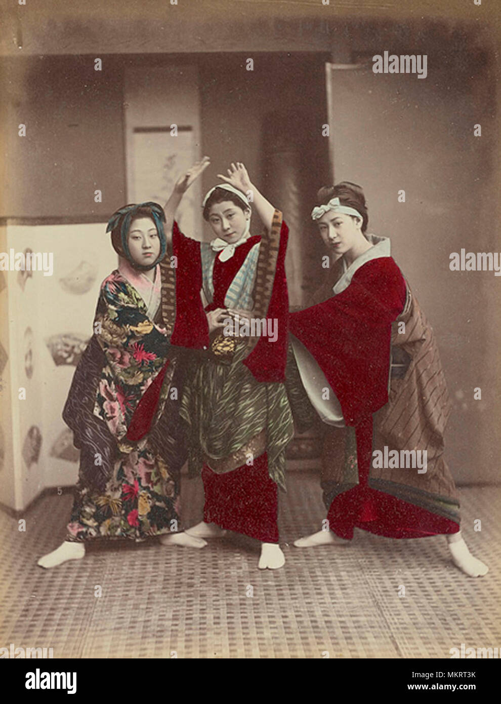 vintage japanese natives photograph Stock Photo - Alamy