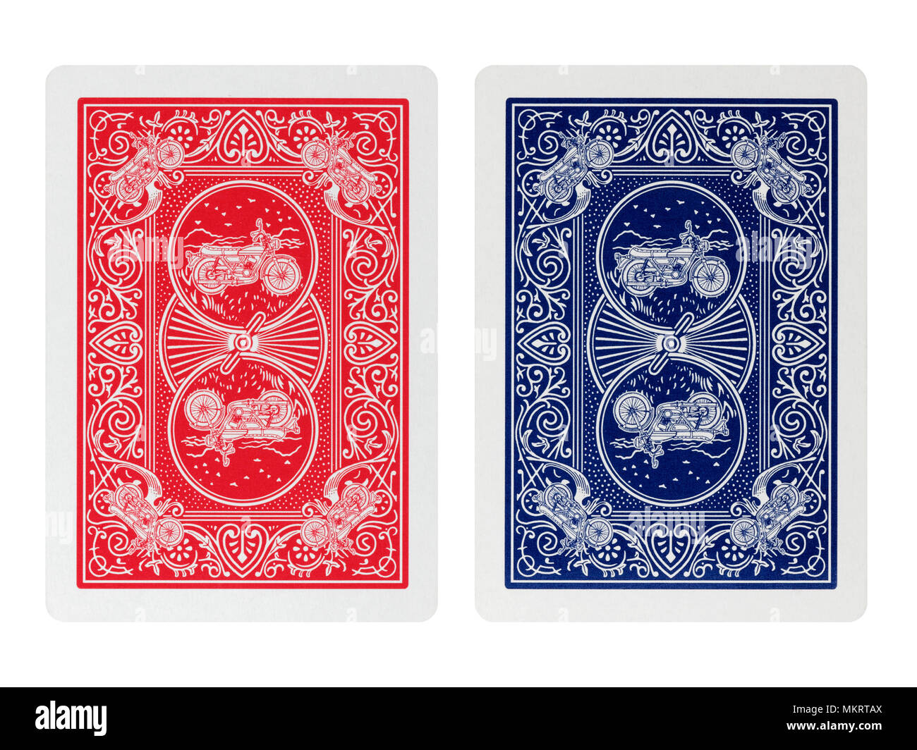 Playing card back hi-res stock photography and images - Alamy