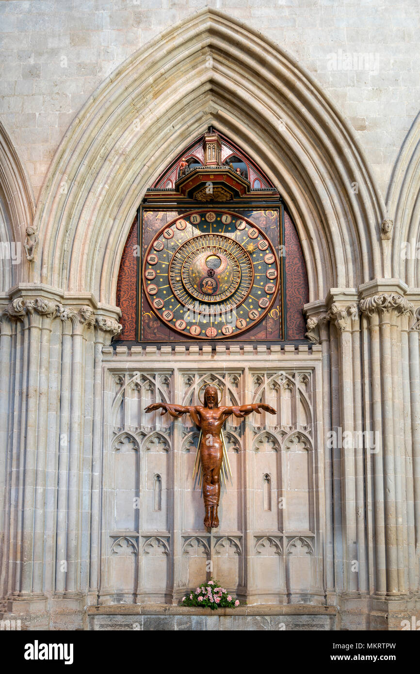 Medieval Clock Wells Cathedral High Resolution Stock Photography and ...