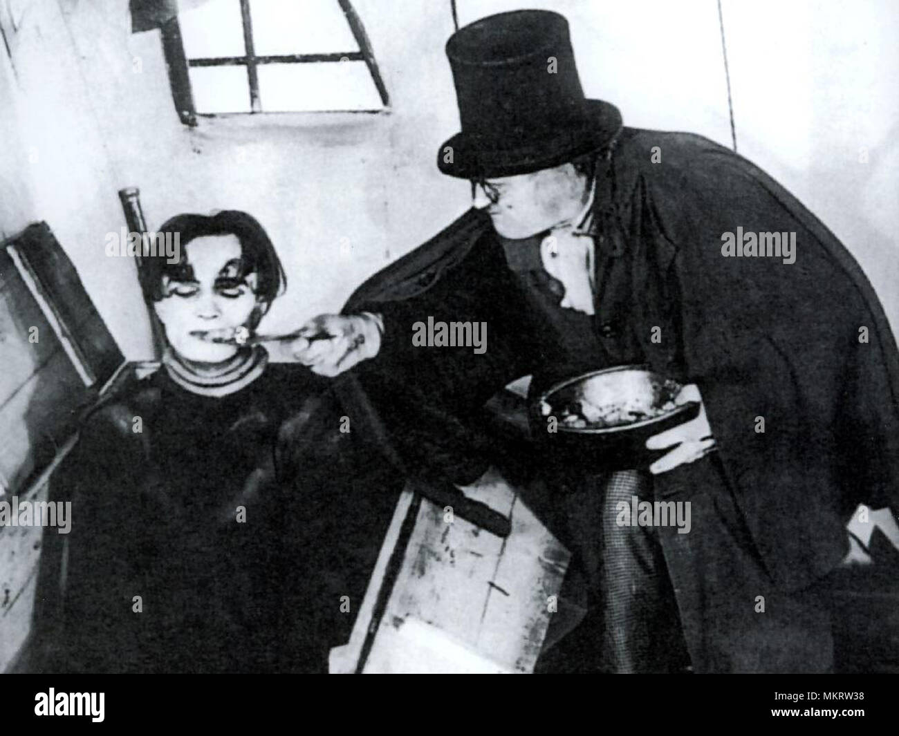 screenshot from a classic silent horror movie from the german ...