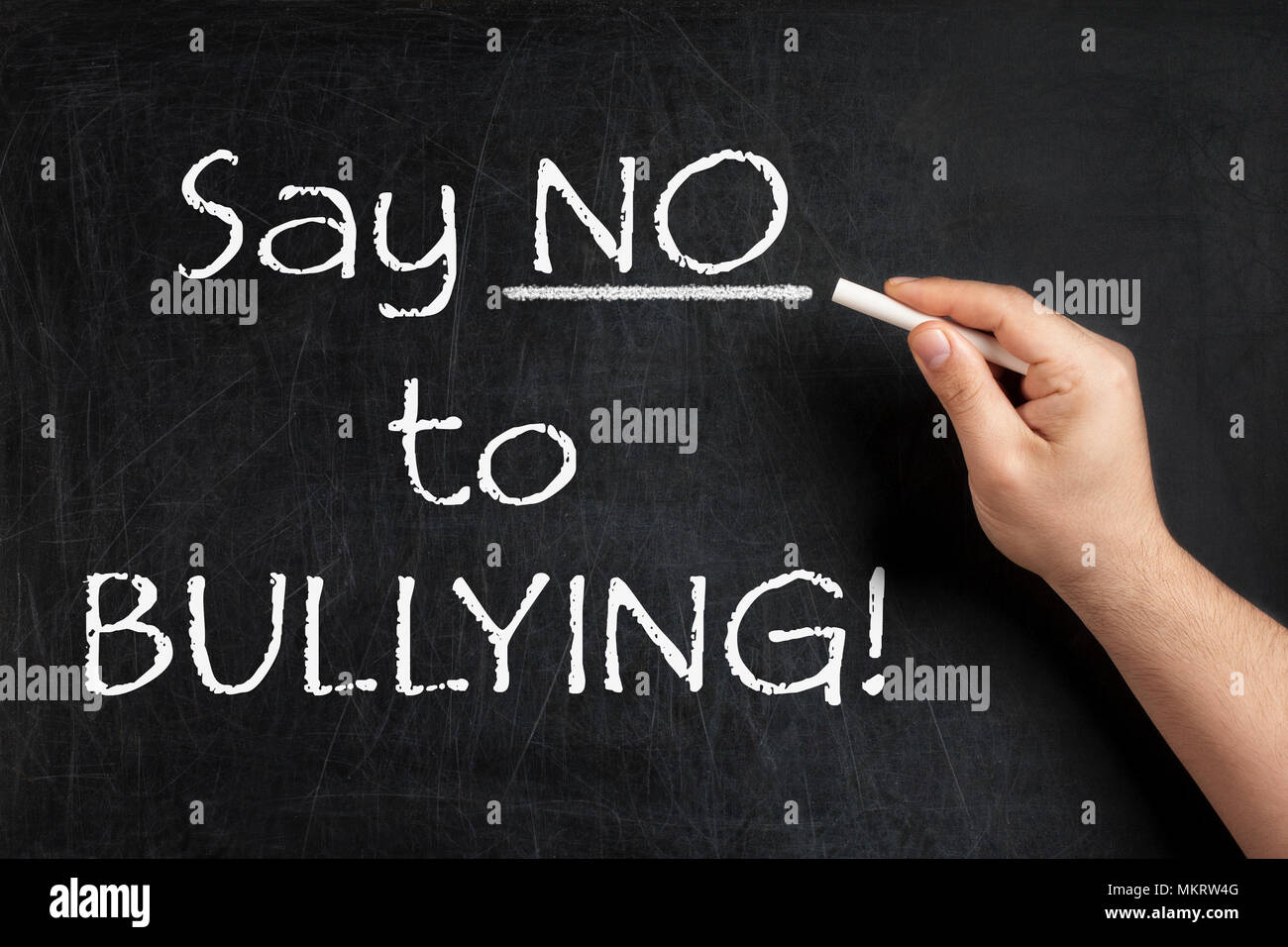 No bullying hi-res stock photography and images - Alamy