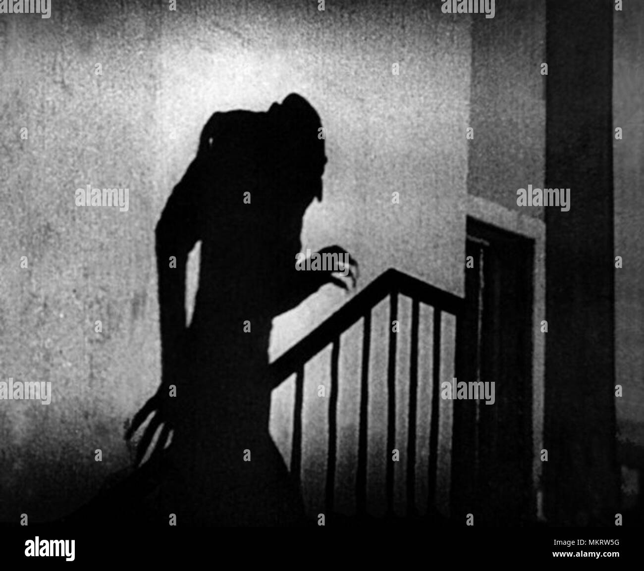 screenshot from a classic silent horror movie from the german ...