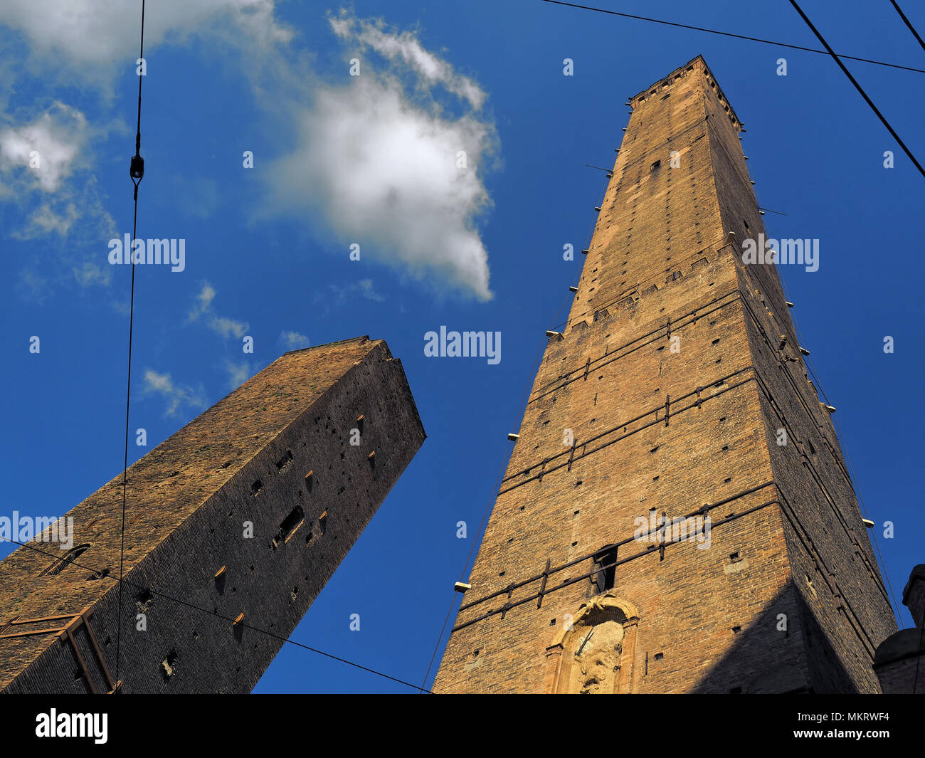 Asinelli tower historic Bologna Italy Stock Photo - Alamy