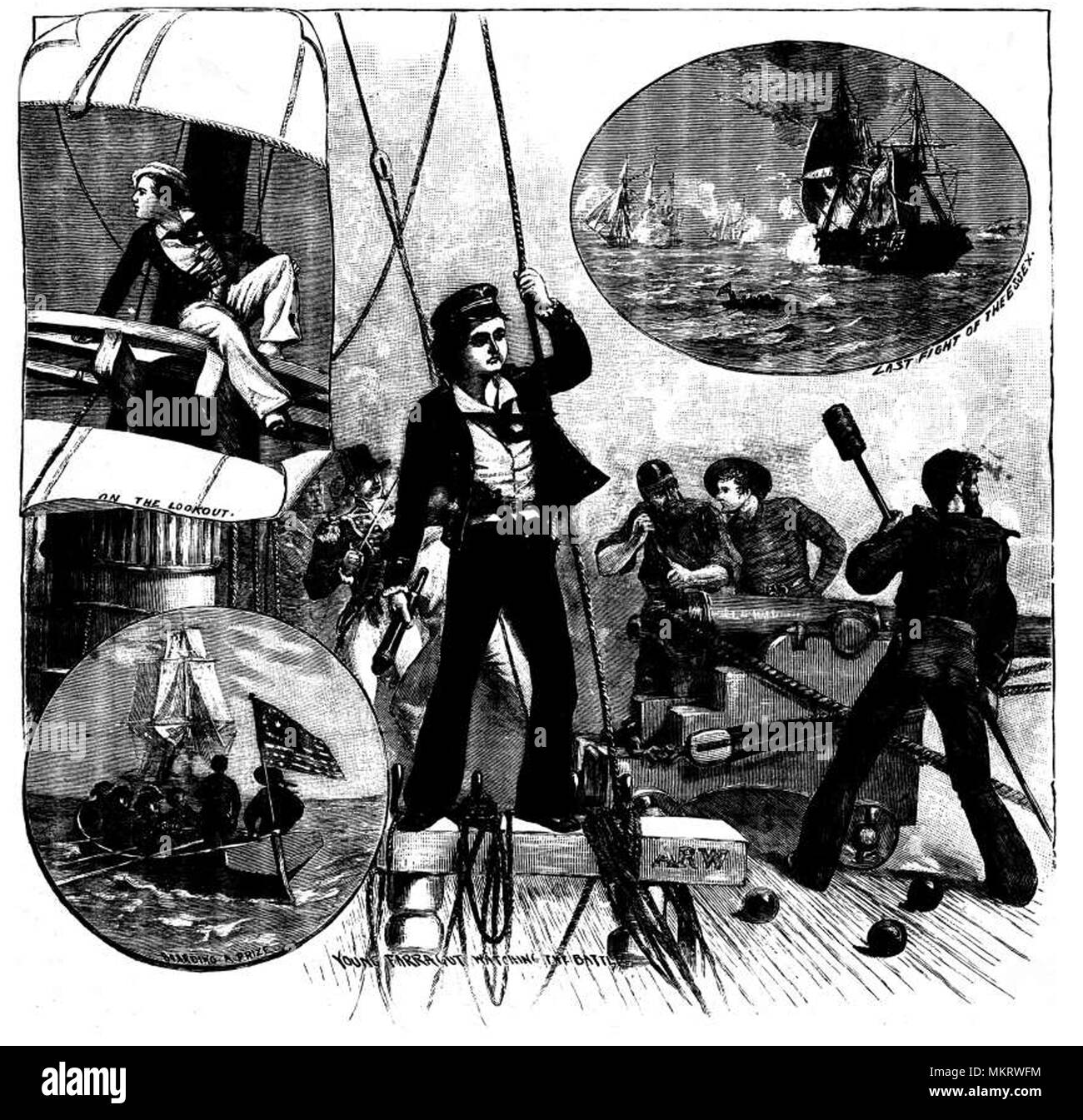 classic archival illustration from a antique american pulp magazine ...