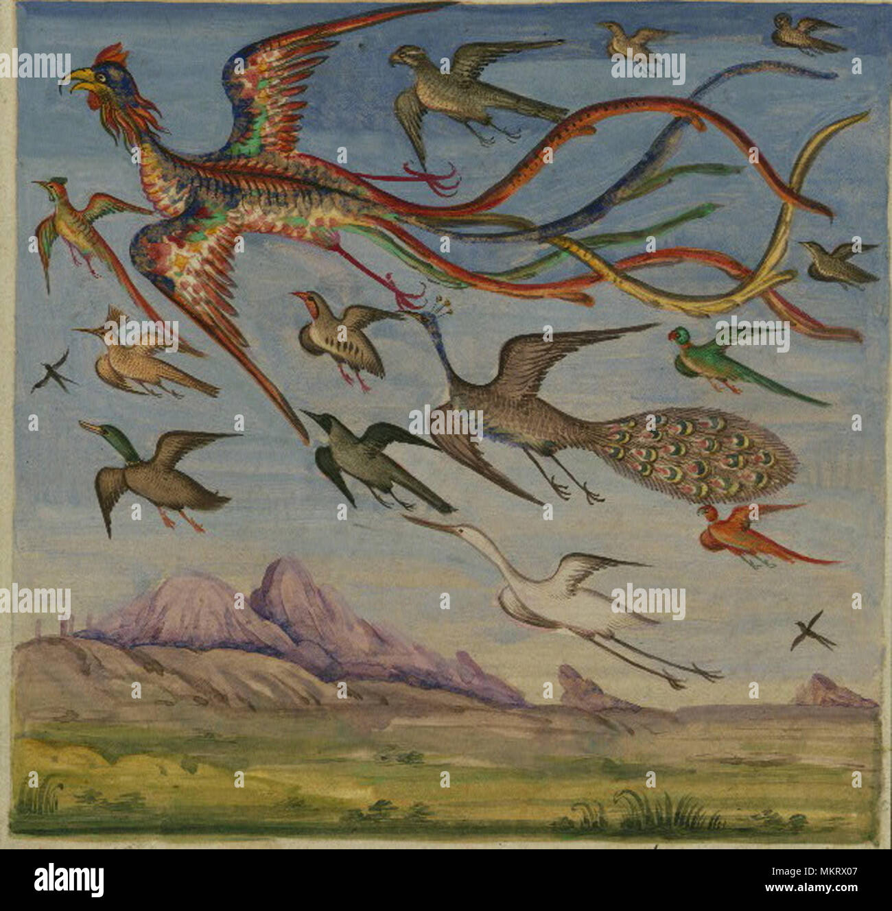 an antique middle eastern artwork Stock Photo - Alamy