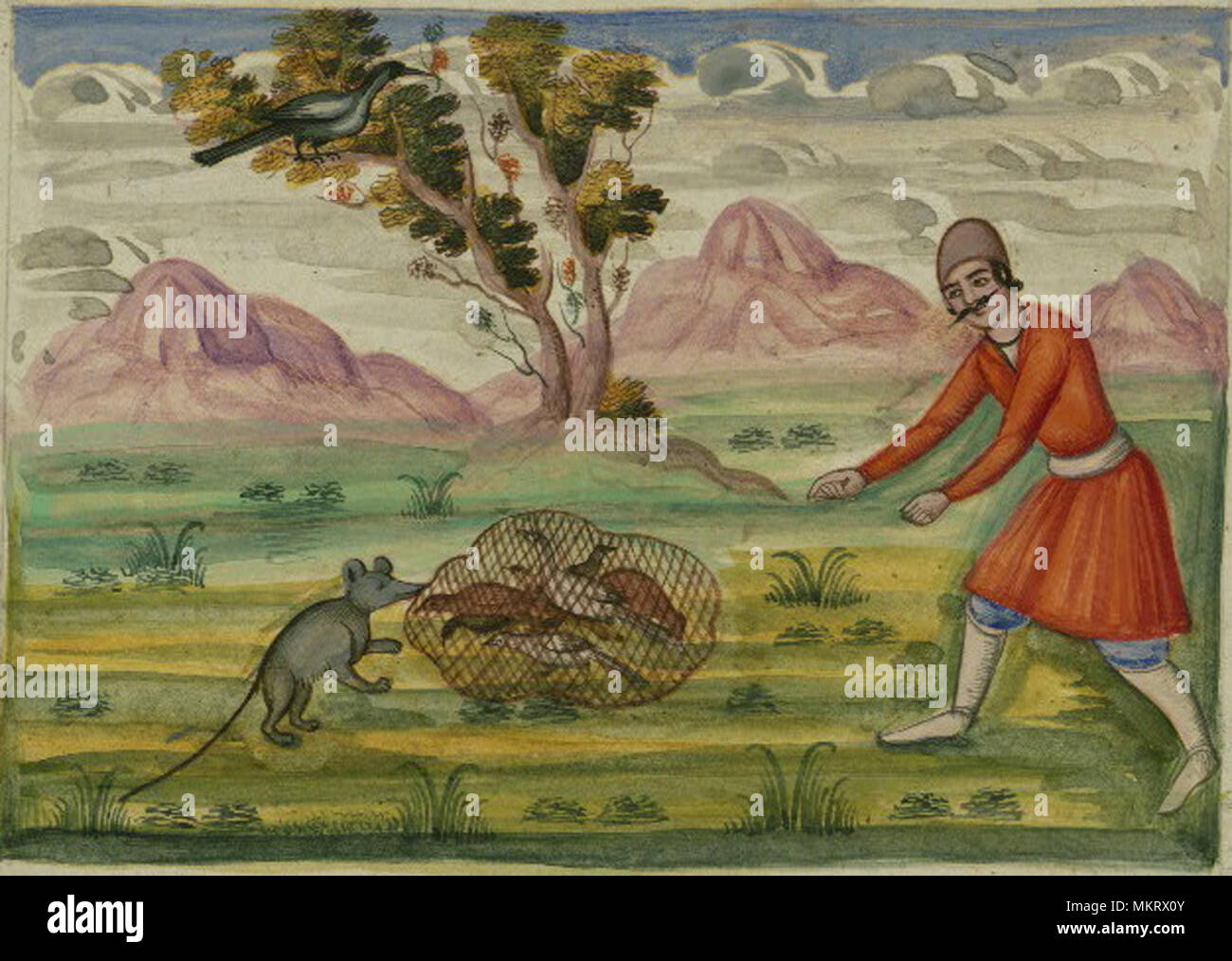 an antique middle eastern artwork Stock Photo - Alamy