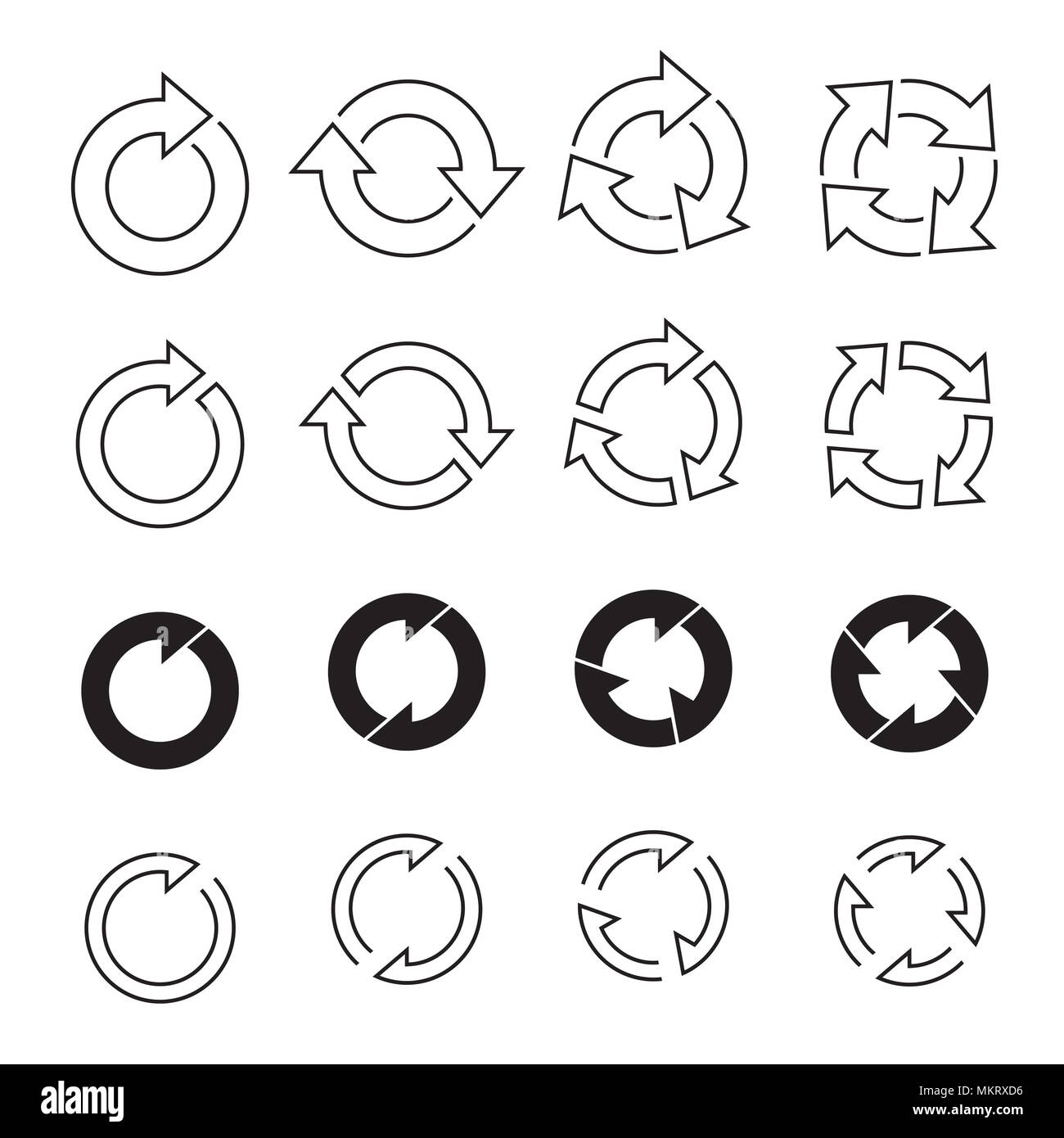 Circle arrows hi-res stock photography and images - Alamy