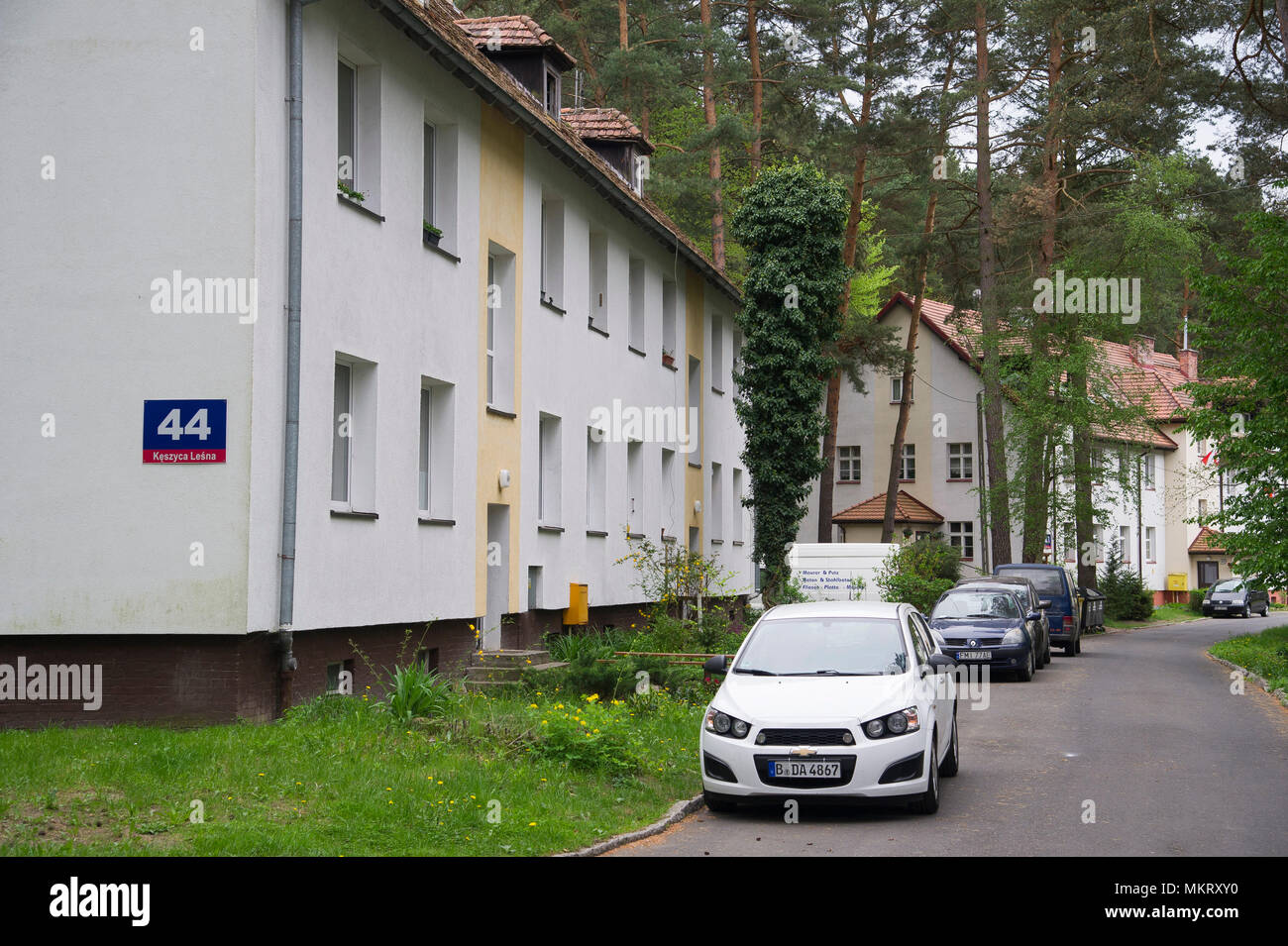 House in the former Nazi German military base, used from 1957 to 1993 ...