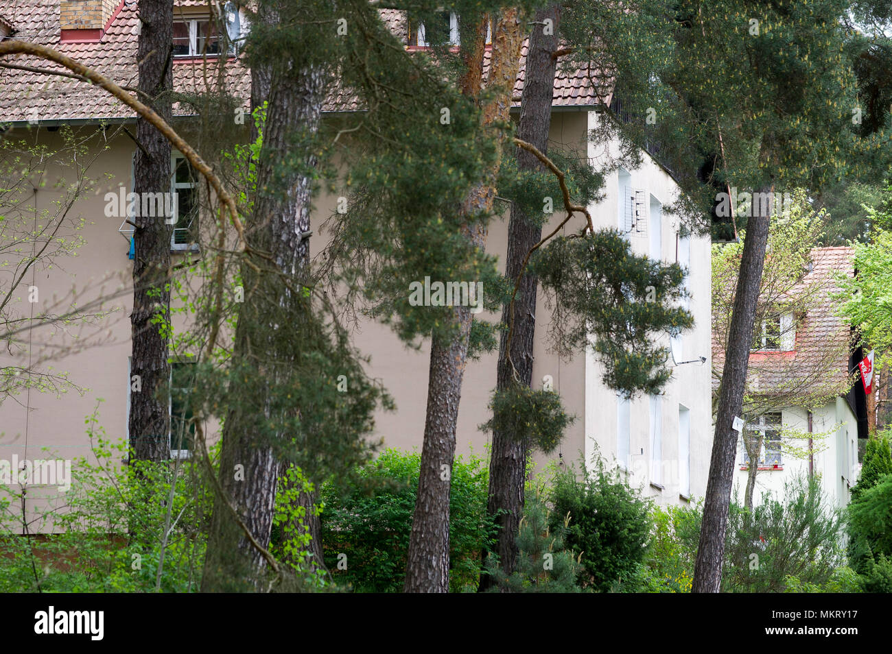 House in the former Nazi German military base, used from 1957 to 1993 ...