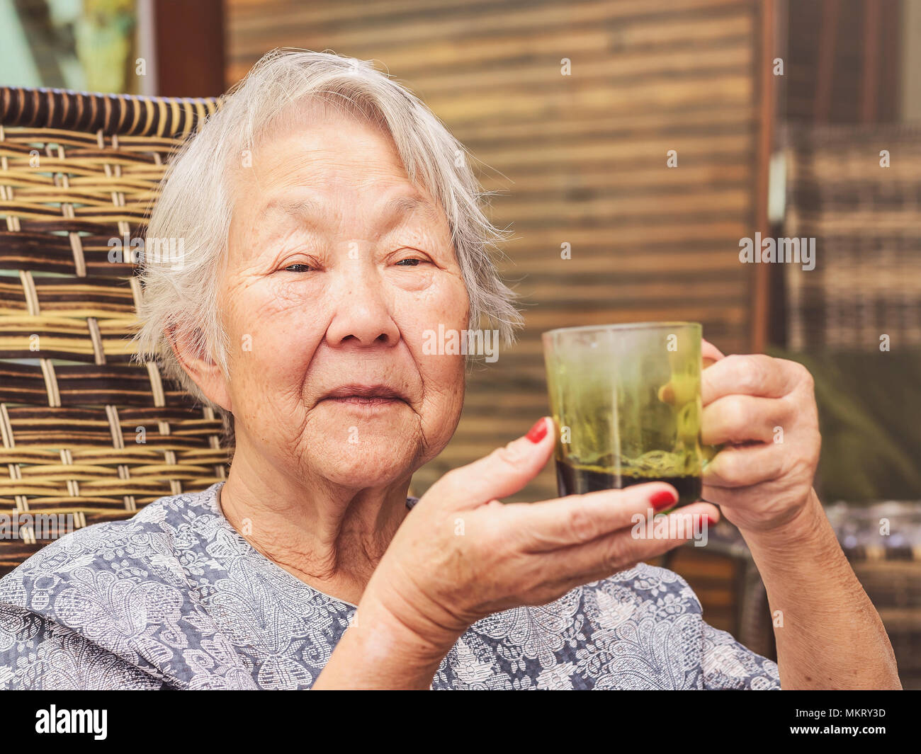 Surprised grandma hi-res stock photography and images - Alamy