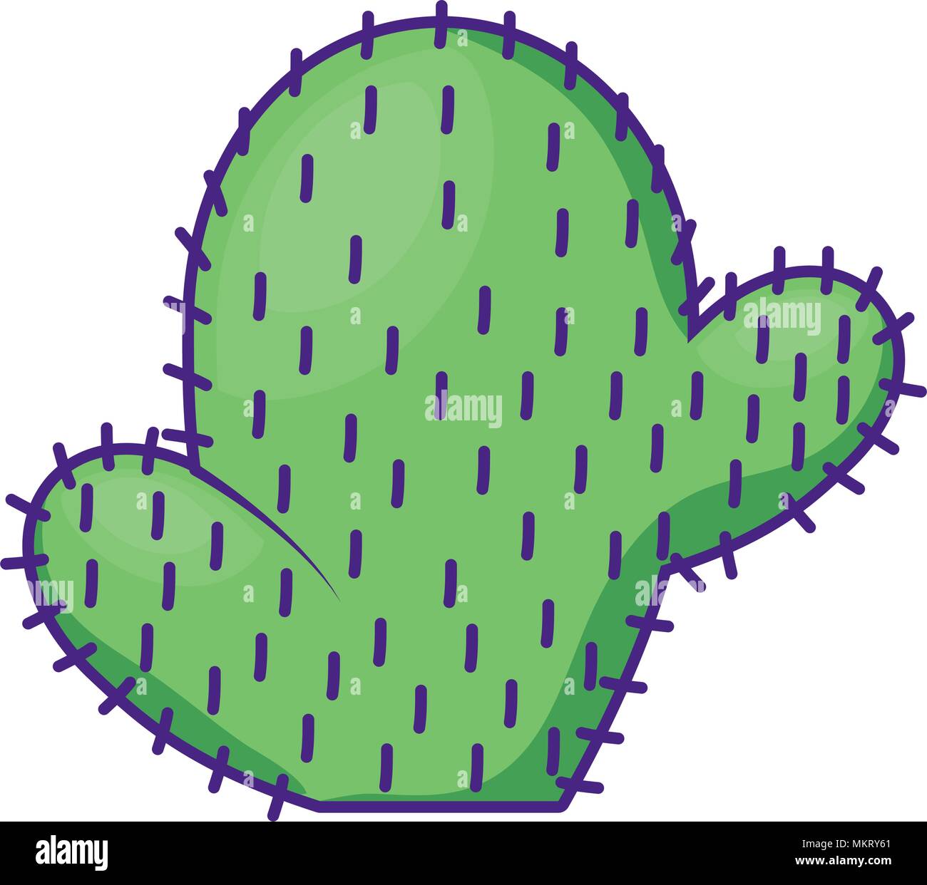 cactus icon over white background, vector illustration Stock Vector ...