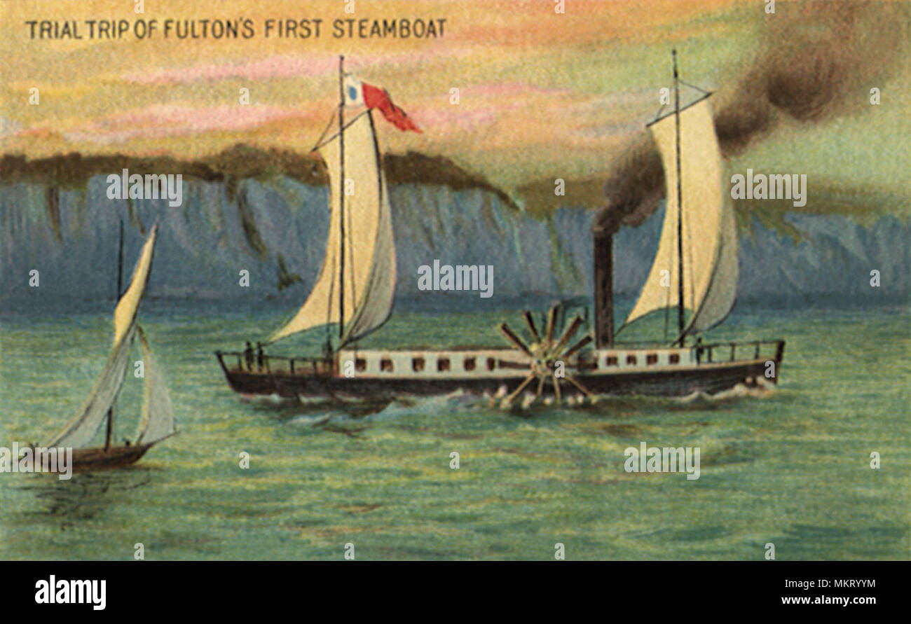 First steamboat hi-res stock photography and images - Alamy