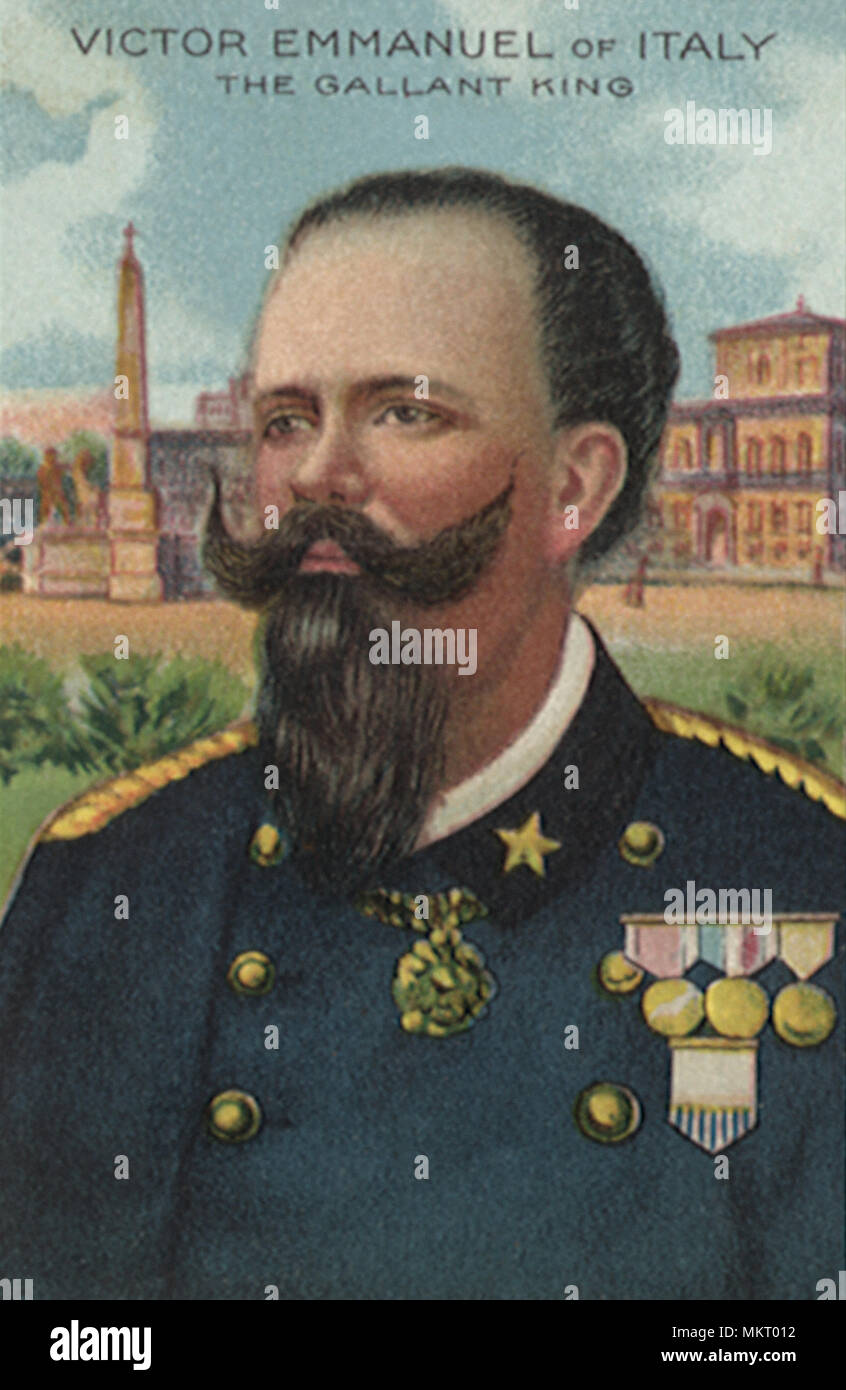 King Victor Emmanuel of Italy Stock Photo - Alamy
