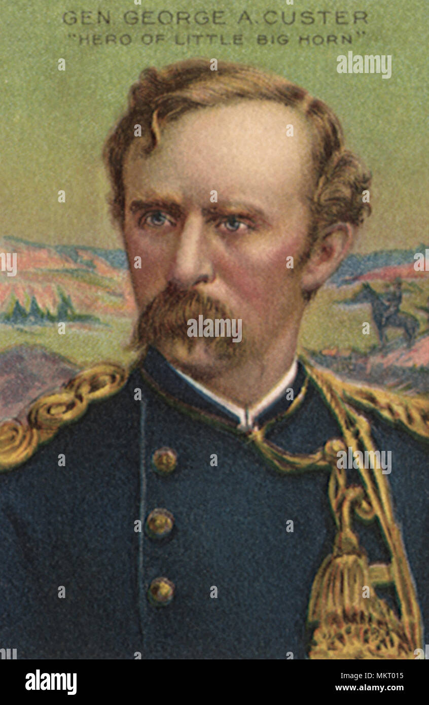 George a custer hi-res stock photography and images - Alamy
