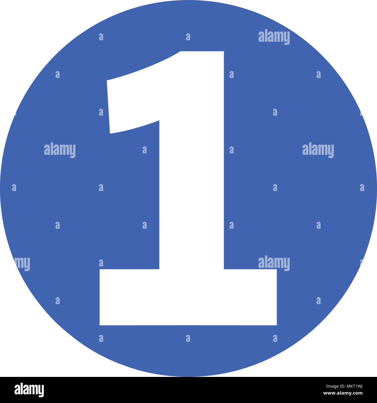 Number one icon hi-res stock photography and images - Alamy