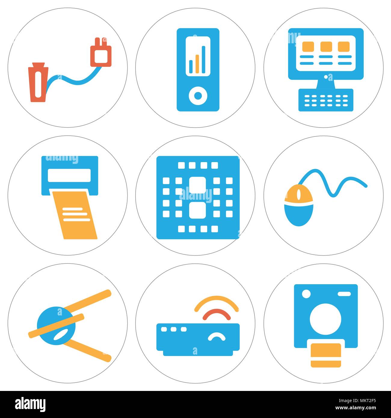 Cursor chip vector vectors hi-res stock photography and images - Alamy