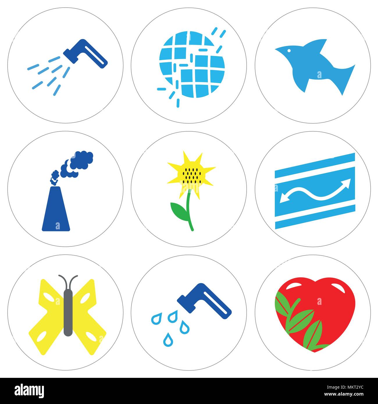 Big butterfly on leaf Stock Vector Images - Alamy