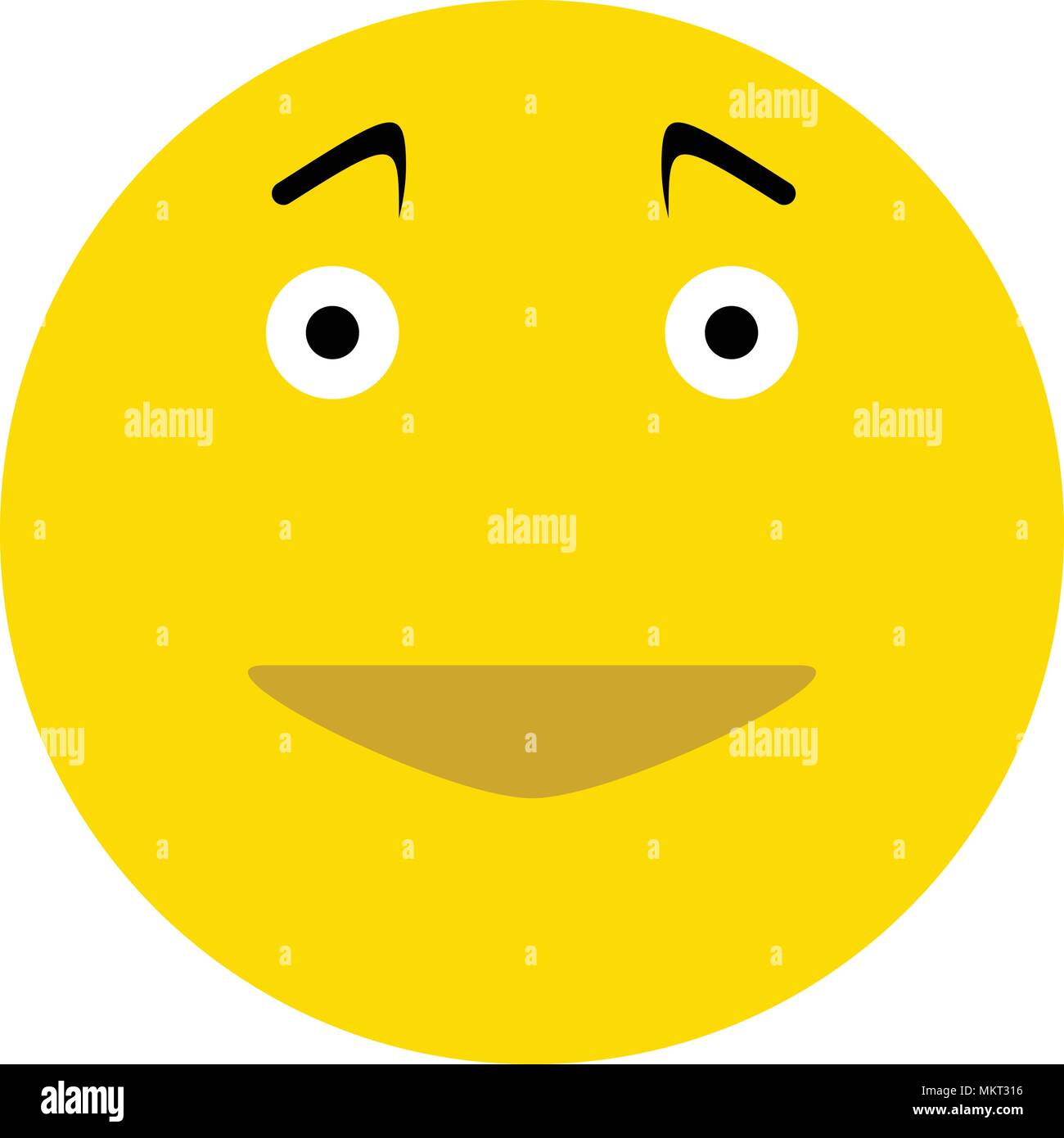 Delighted smile Stock Vector Images - Alamy