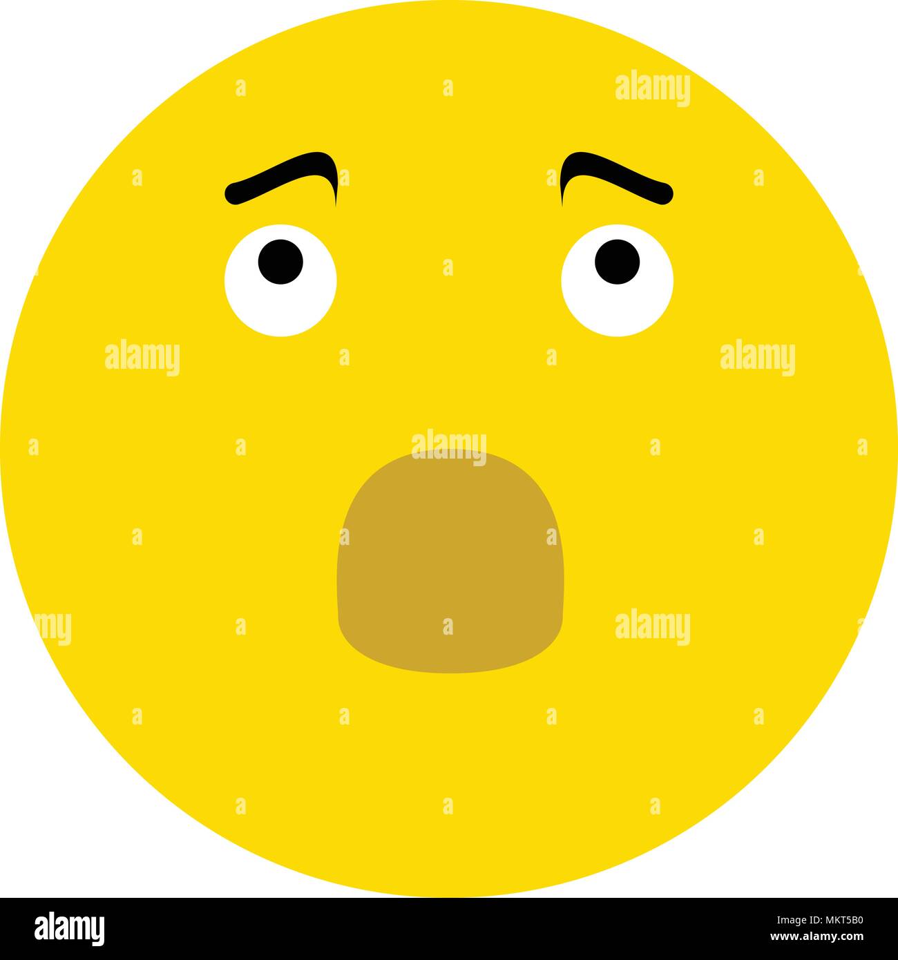 Twisted face Stock Vector Images - Alamy