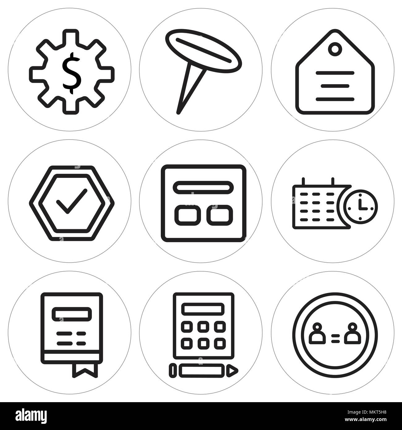 Pin wheel calculator Black and White Stock Photos & Images - Alamy
