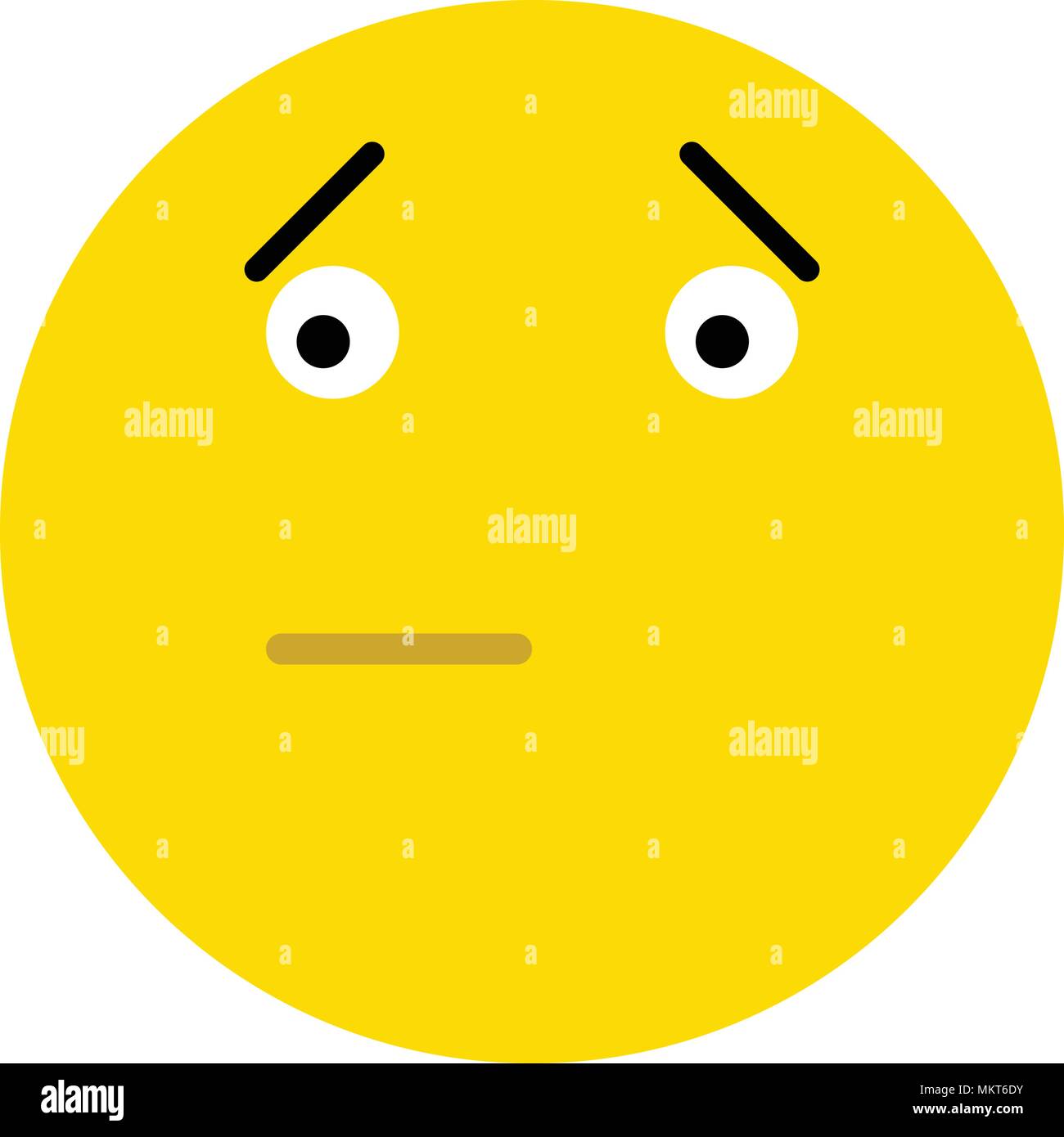 Sorry Smiley Face Look