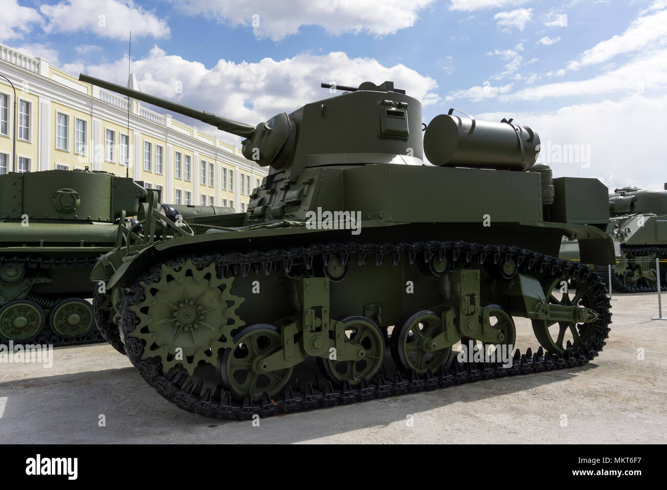 M3 stuart tank hi-res stock photography and images - Alamy