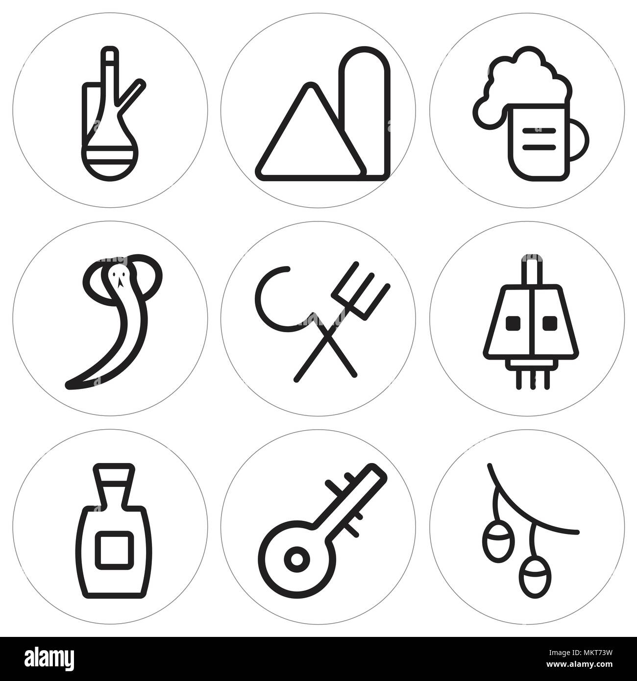 Black tea mug bulb symbol hi-res stock photography and images - Alamy