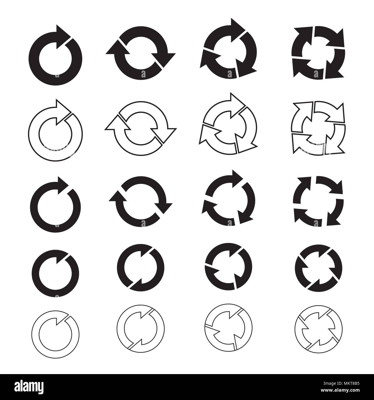 Vector collection banner Cut Out Stock Images & Pictures - Alamy