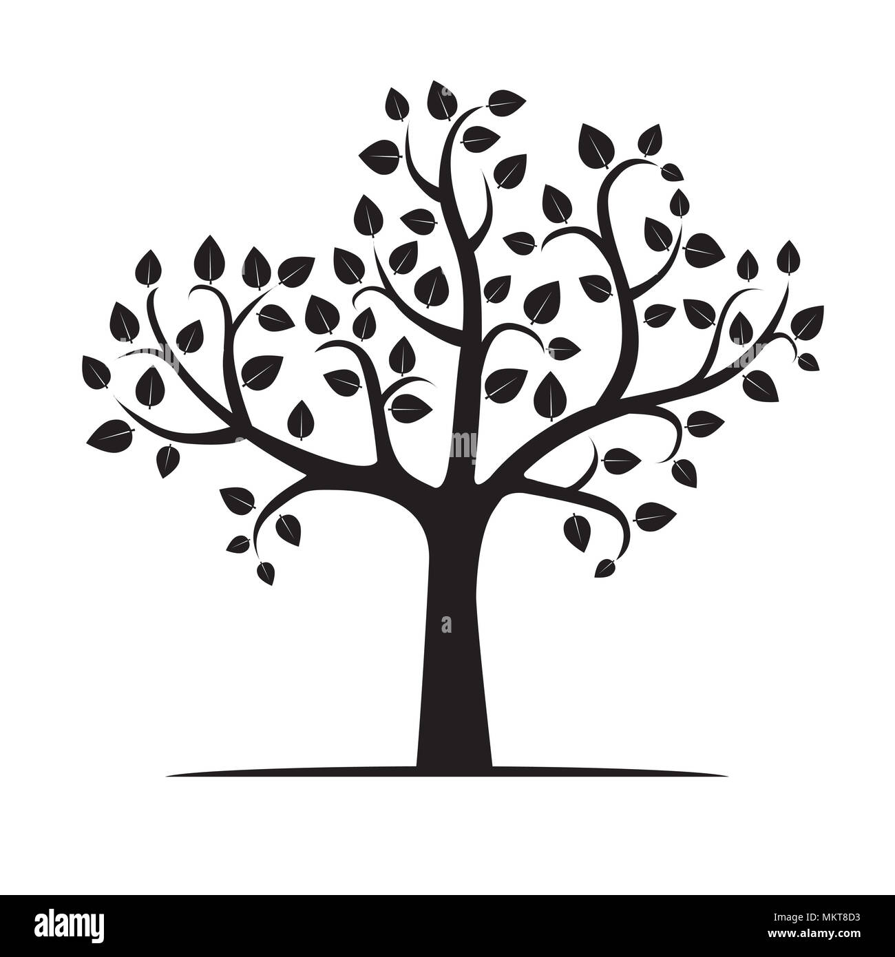 Agriculture tree shape Cut Out Stock Images & Pictures - Alamy