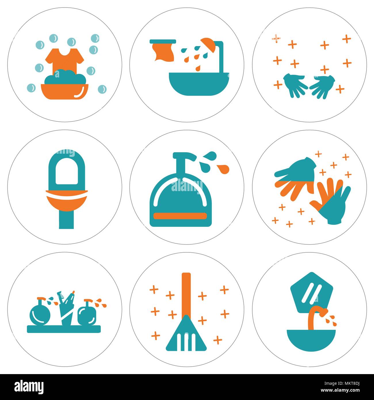 Kitchen sink hand washing sign hi-res stock photography and images - Alamy