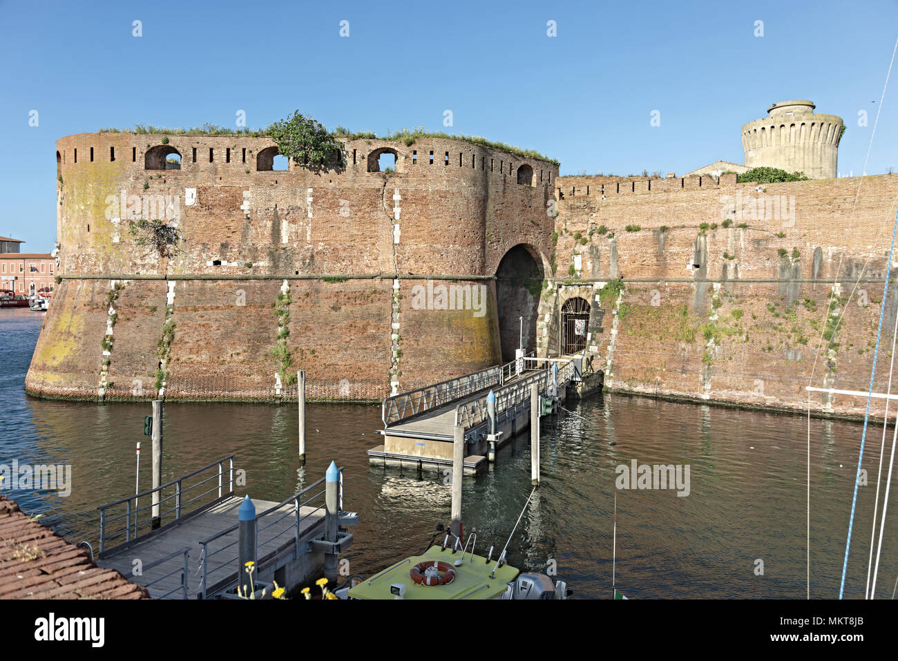 Europe Italy Tuscany Livorno Fortezza Vecchia 15 Stock Photo - Alamy