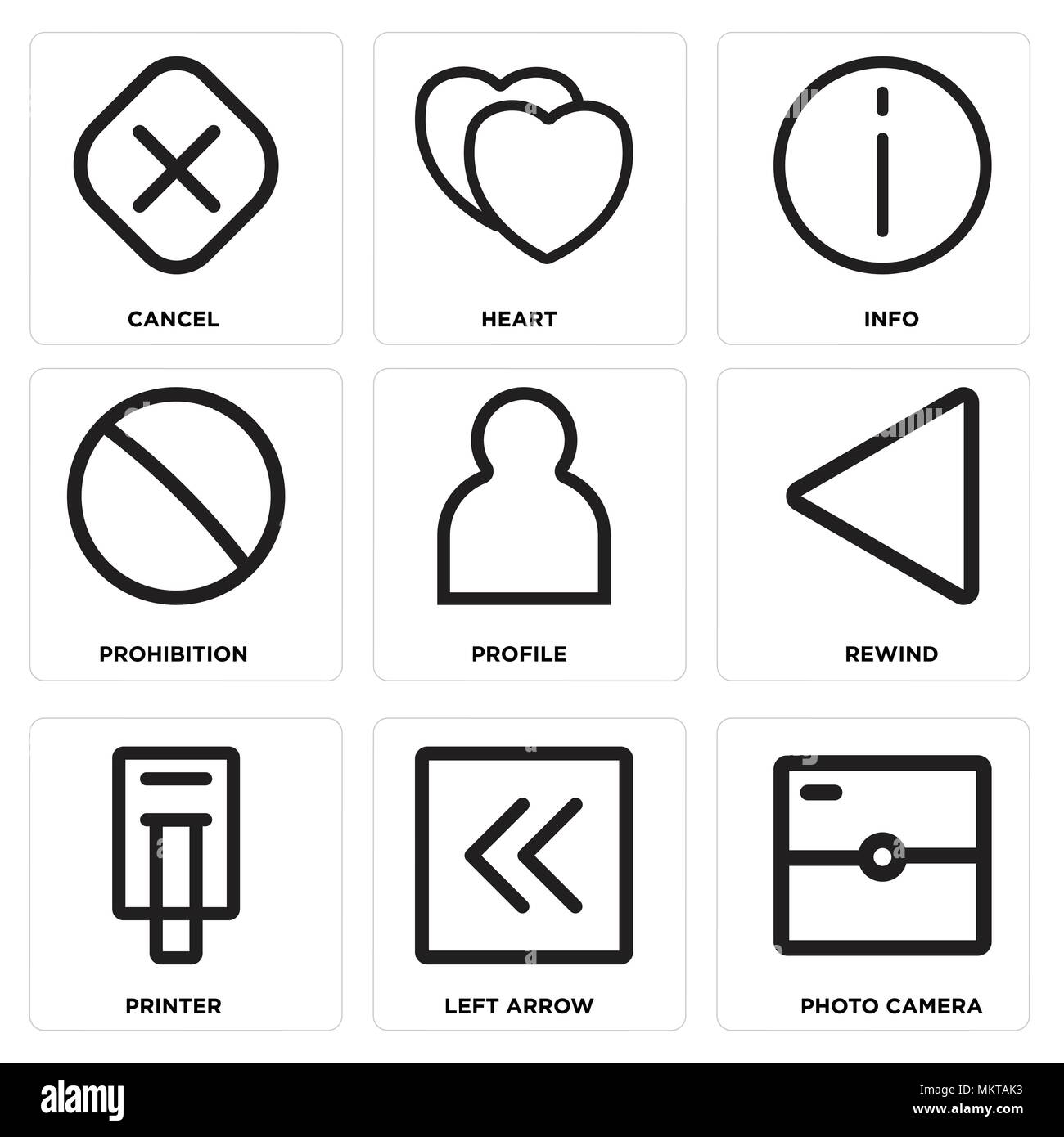 Cancel button printer hi-res stock photography and images - Alamy