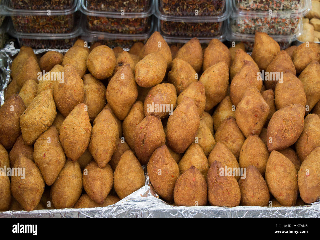 Turkish cuisine with Traditional dishes in view Stock Photo - Alamy