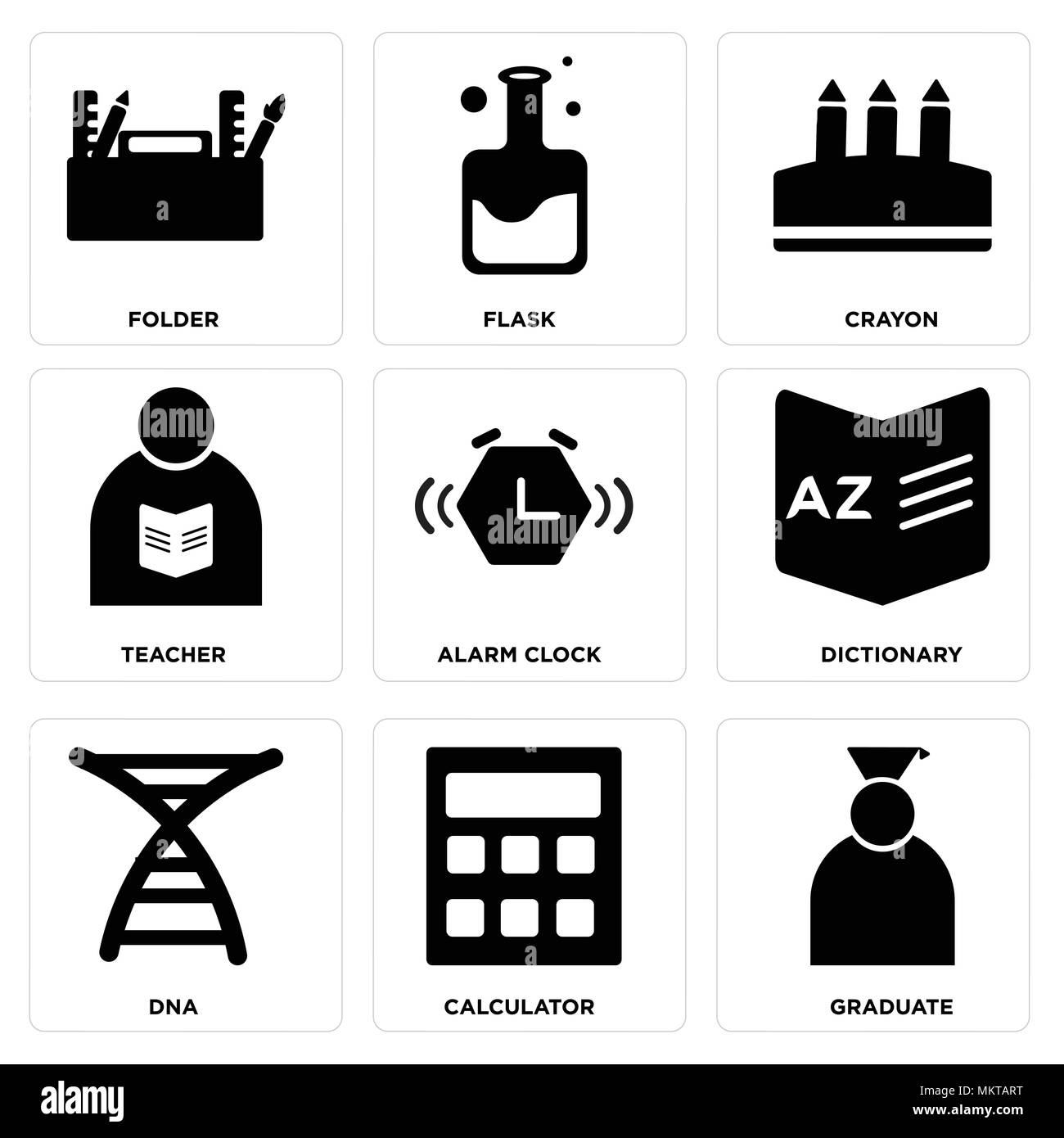 Dna clock Stock Vector Images - Alamy