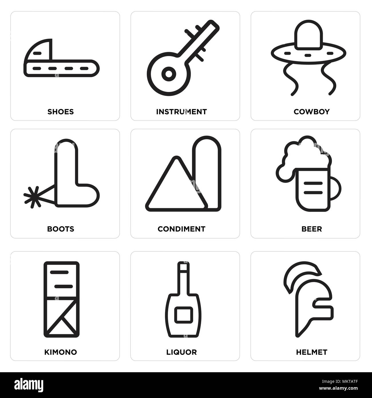 Musical shoe Stock Vector Images - Alamy