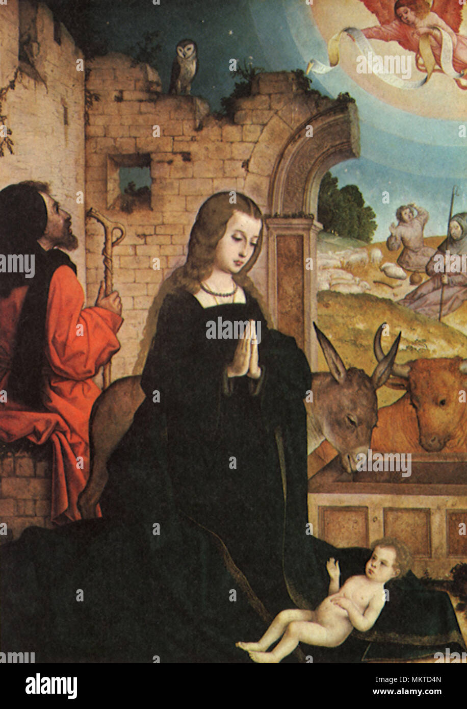 The nativity art impressionism hi-res stock photography and images - Alamy