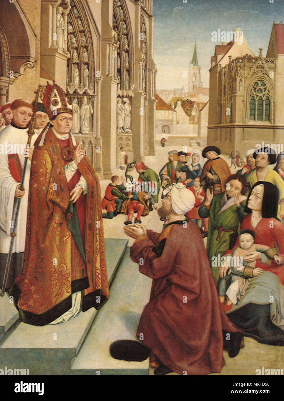 The Conversion of an Arian Stock Photo - Alamy